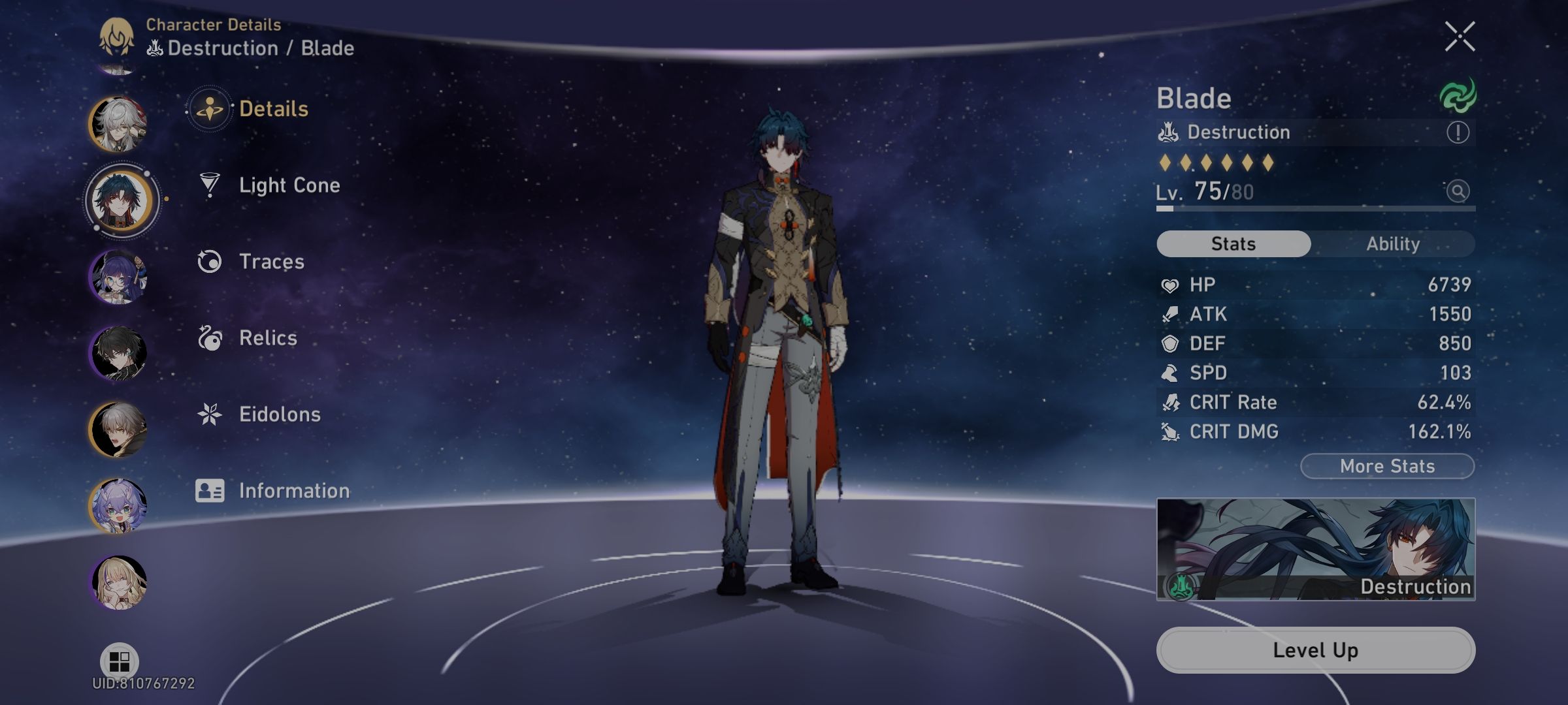 my blade build Honkai: Star Rail | HoYoLAB