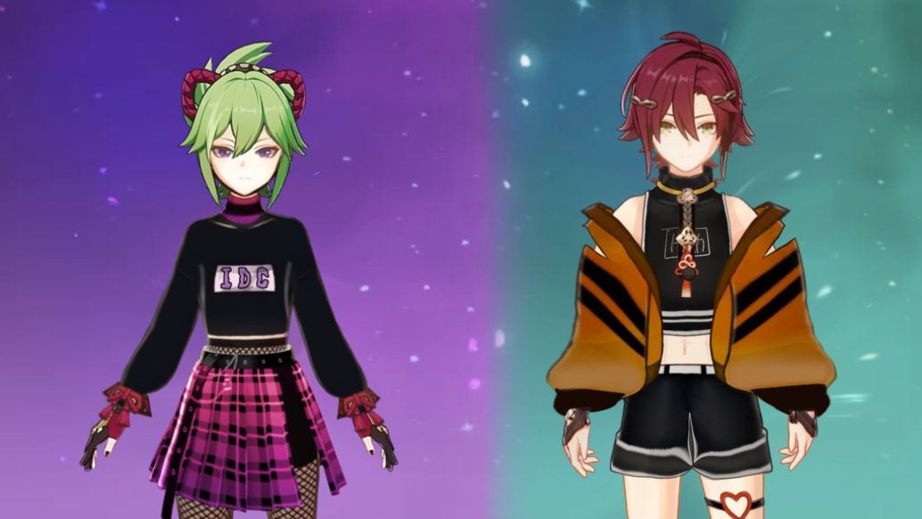 An old HeiShino modern couple outfit edit Genshin Impact | HoYoLAB