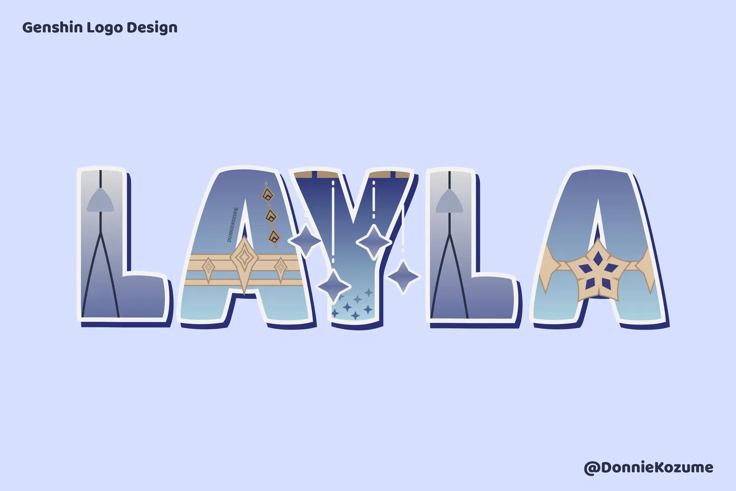 Genshin Logo - Layla Genshin Impact | HoYoLAB