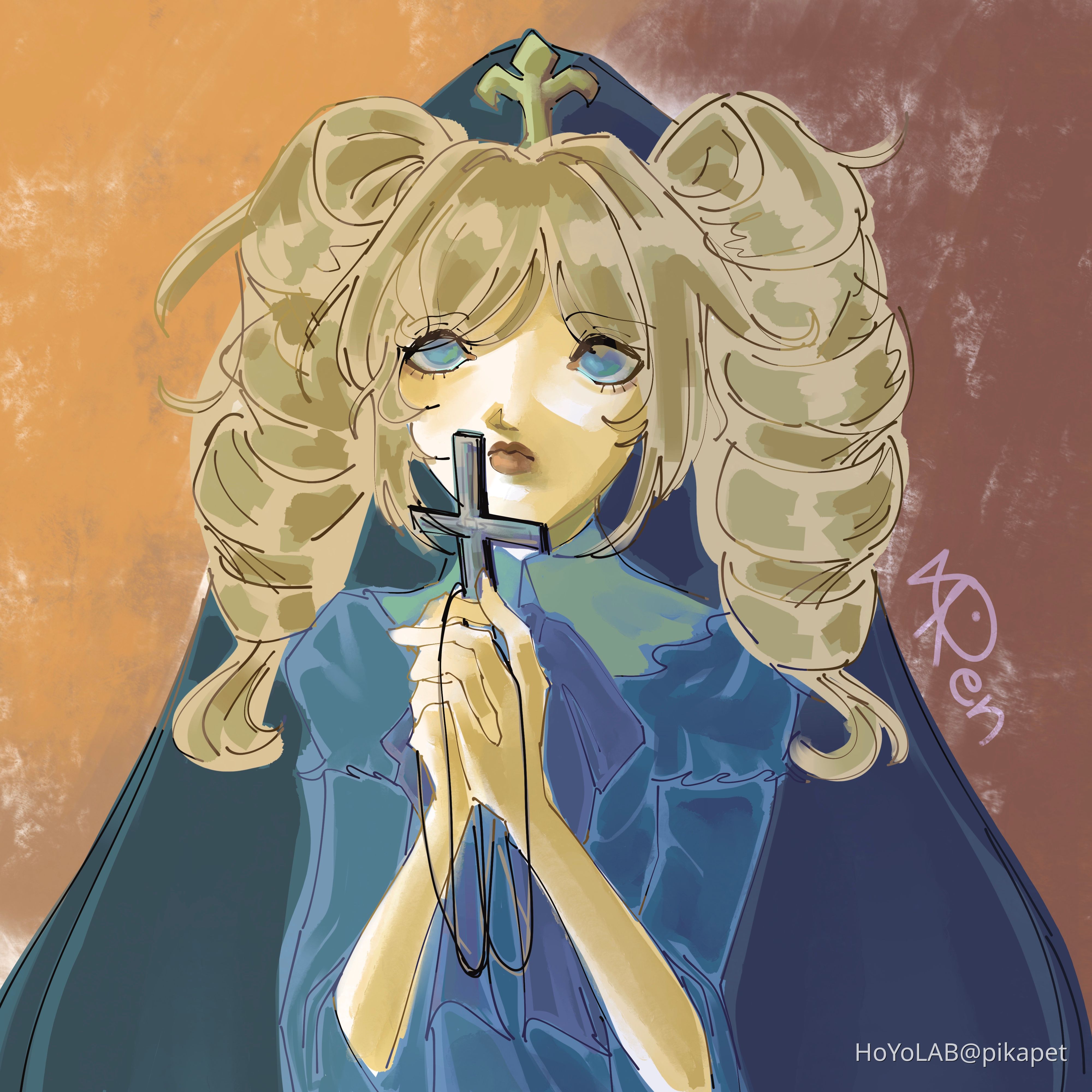 quick barbara drawing (°_°) Genshin Impact | HoYoLAB