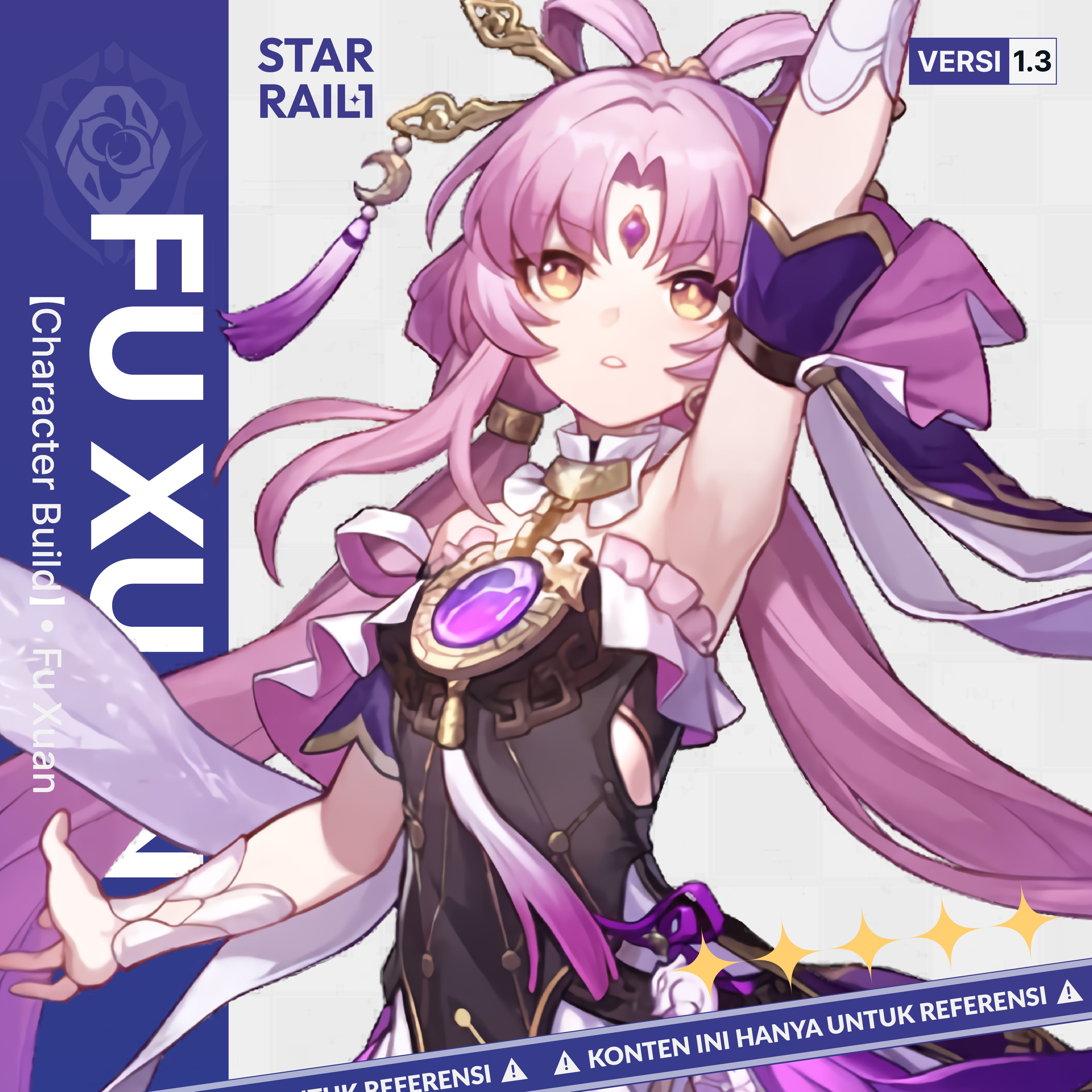 [Mini Guide] Character Build: Fu Xuan Support [Panduan Karakter Fu Xuan Versi 1.3] Honkai: Star ...