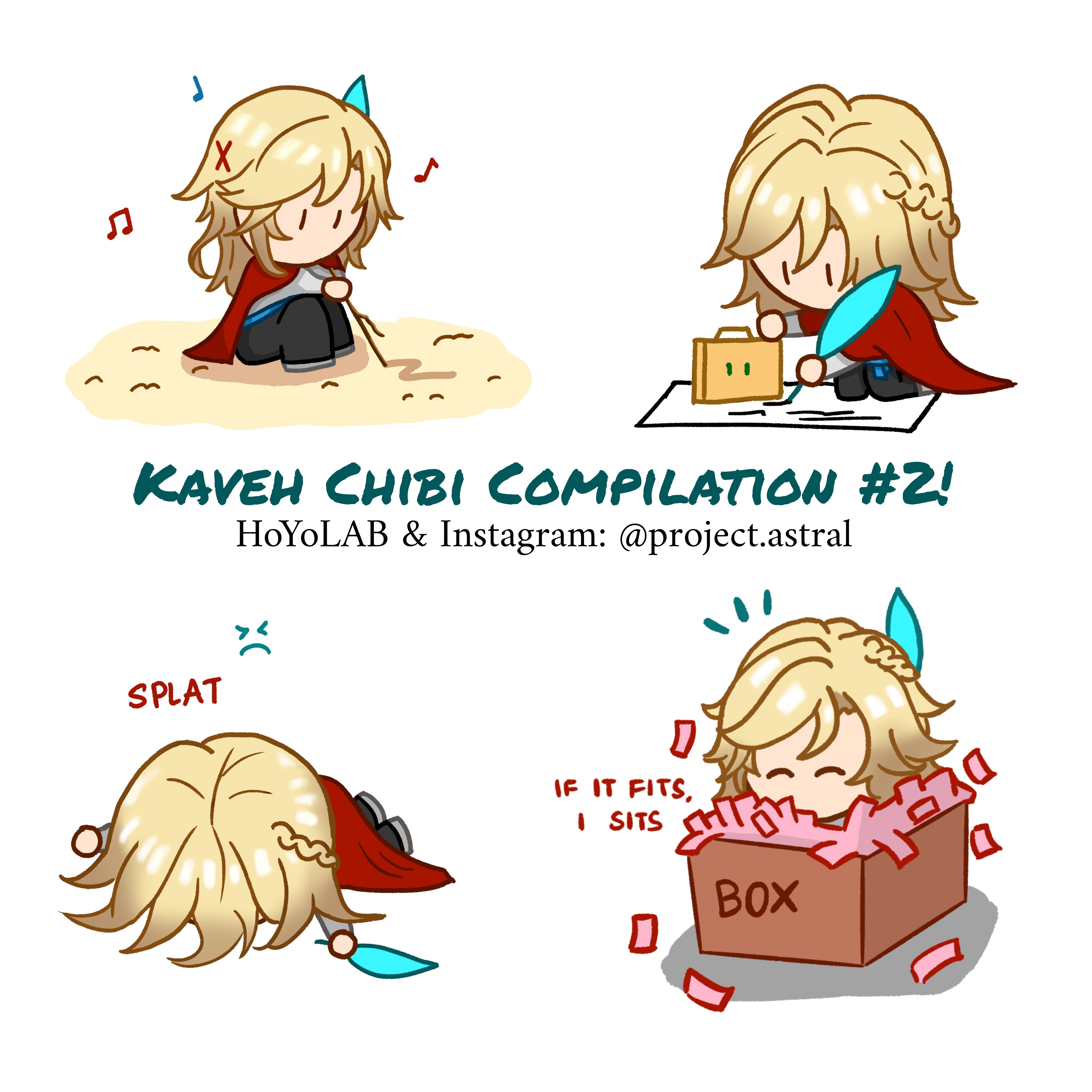 Kaveh!!!! Chibi!!!!!!! Genshin Impact | HoYoLAB
