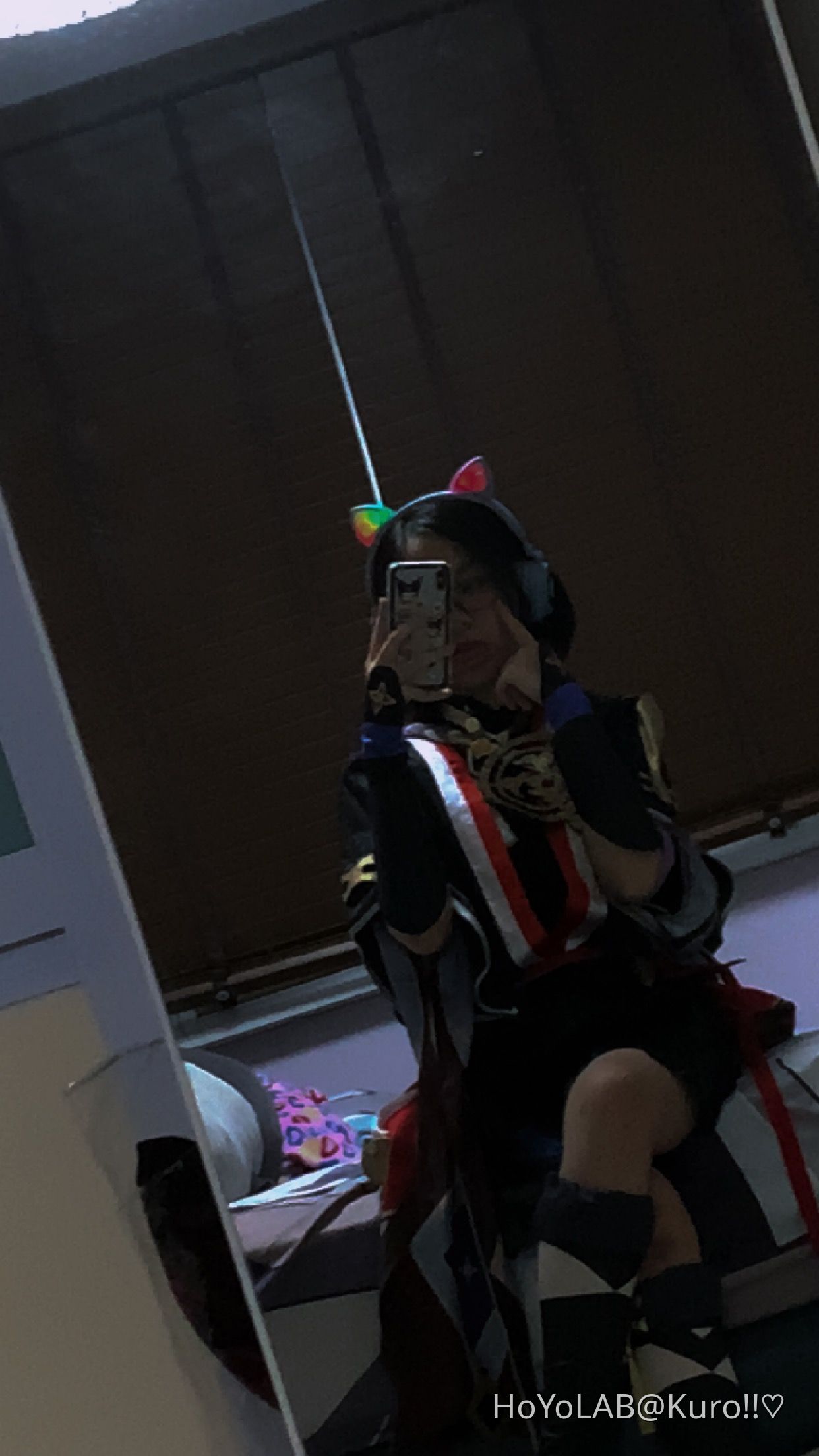 Scara cosplay b4 and after(wig) Genshin Impact | HoYoLAB