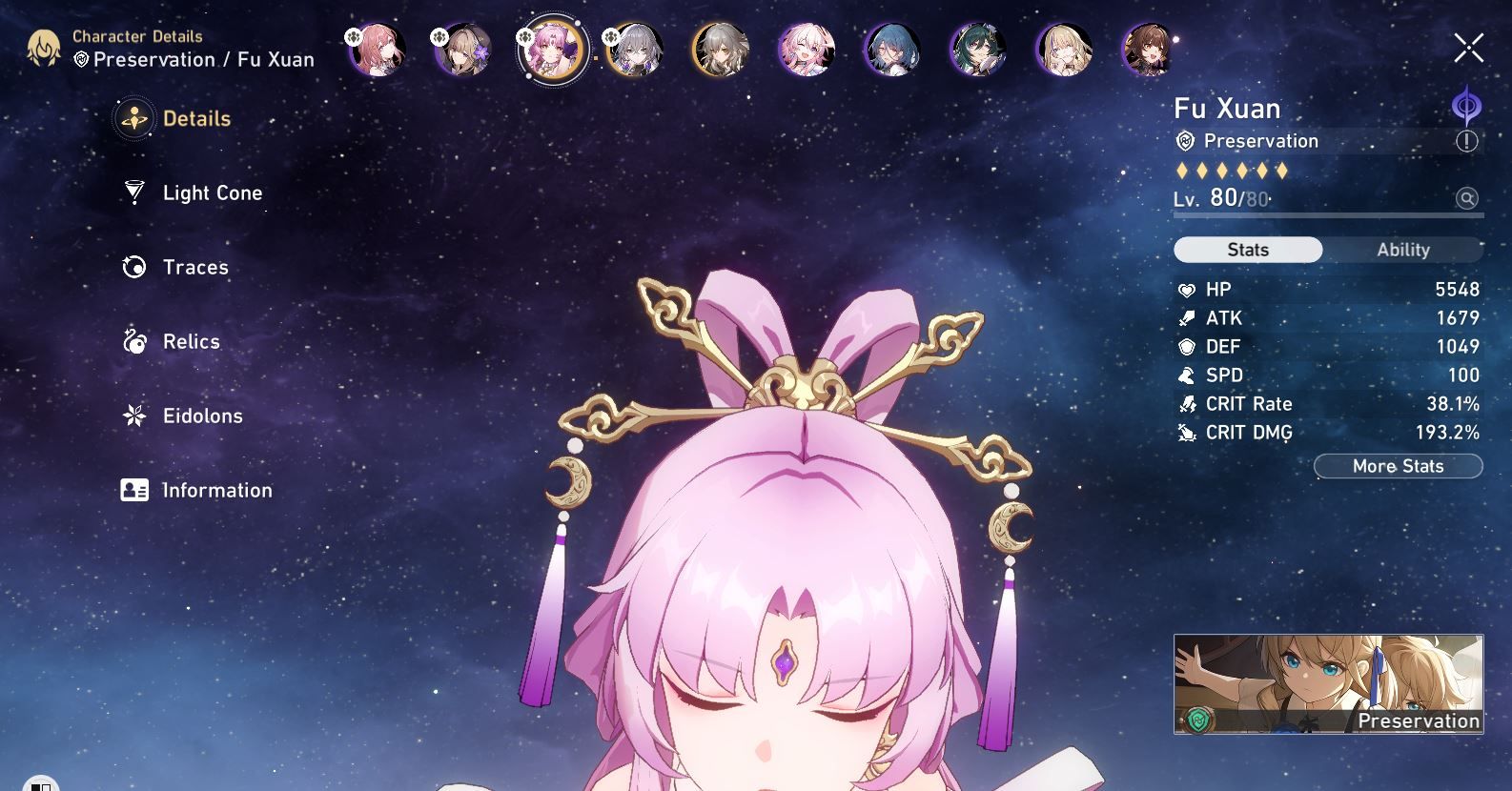My Fu Xuan Build differently Honkai: Star Rail | HoYoLAB