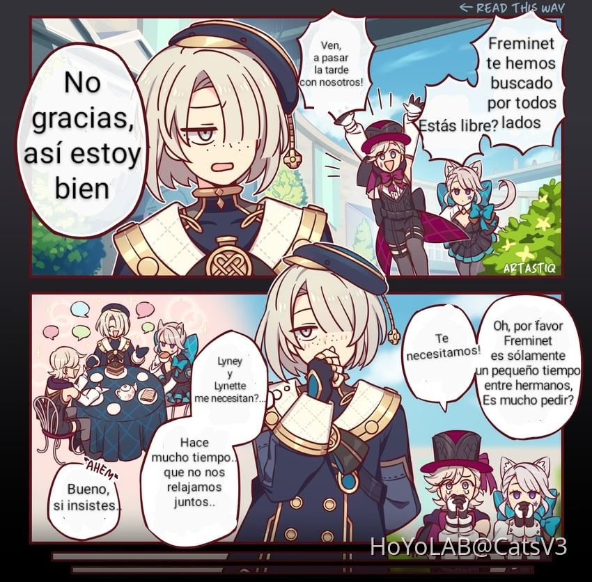 Pobrecito Freminet 😅 Genshin Impact | HoYoLAB