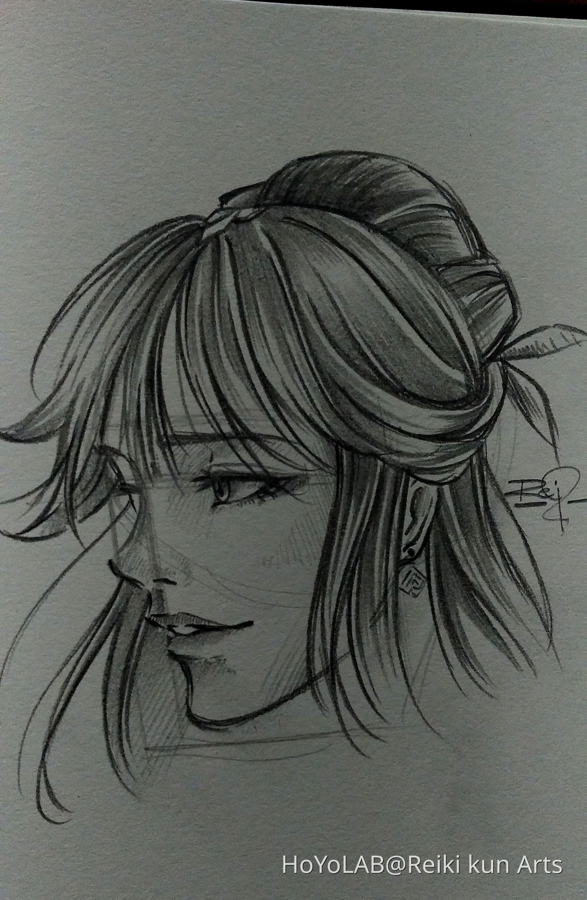 Nigguang pencil sketch | genshin impact fanart Genshin Impact | HoYoLAB