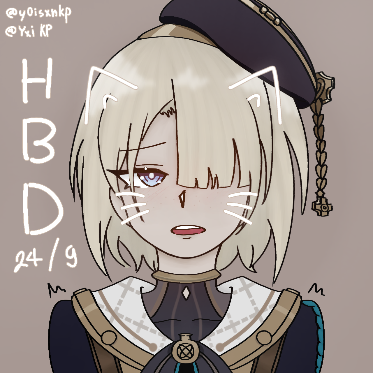 Happy birthday Freminet ⭐ Genshin Impact | HoYoLAB