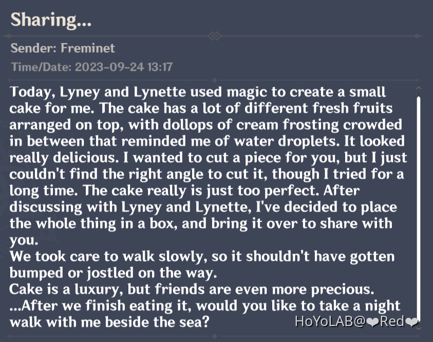 Happy birthday Freminet! 🩵 Genshin Impact | HoYoLAB