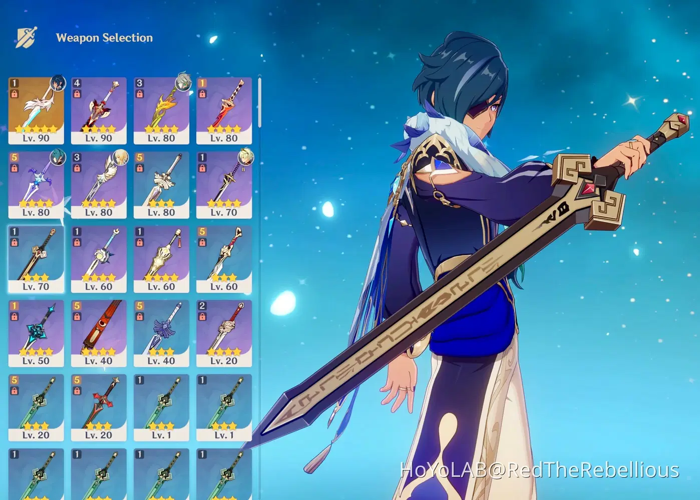 black steel sword genshin