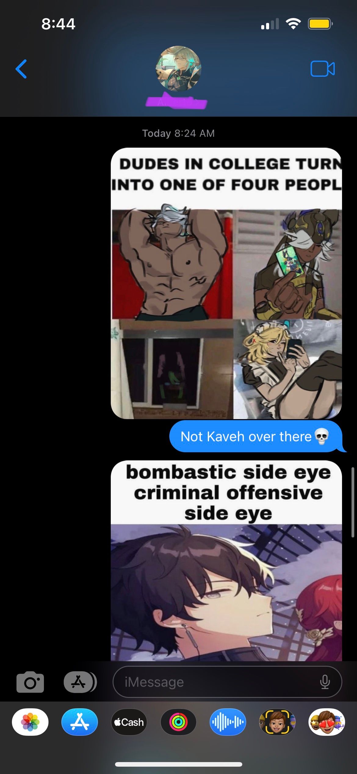 Traumatizing my friend again because it’s fun :) | HoYoLAB