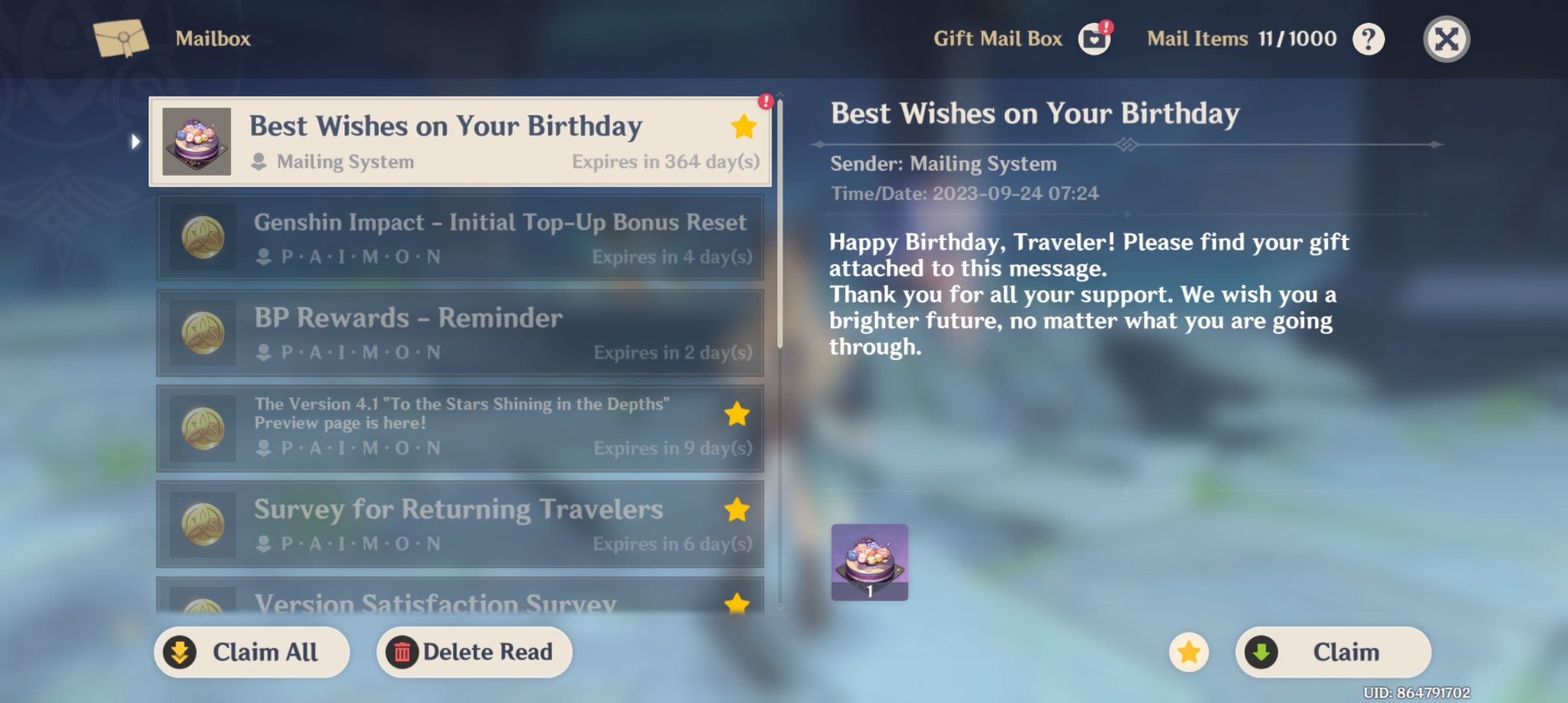 Happy birthday to me, happy birthday to Freminet, happy birthdaay to ...