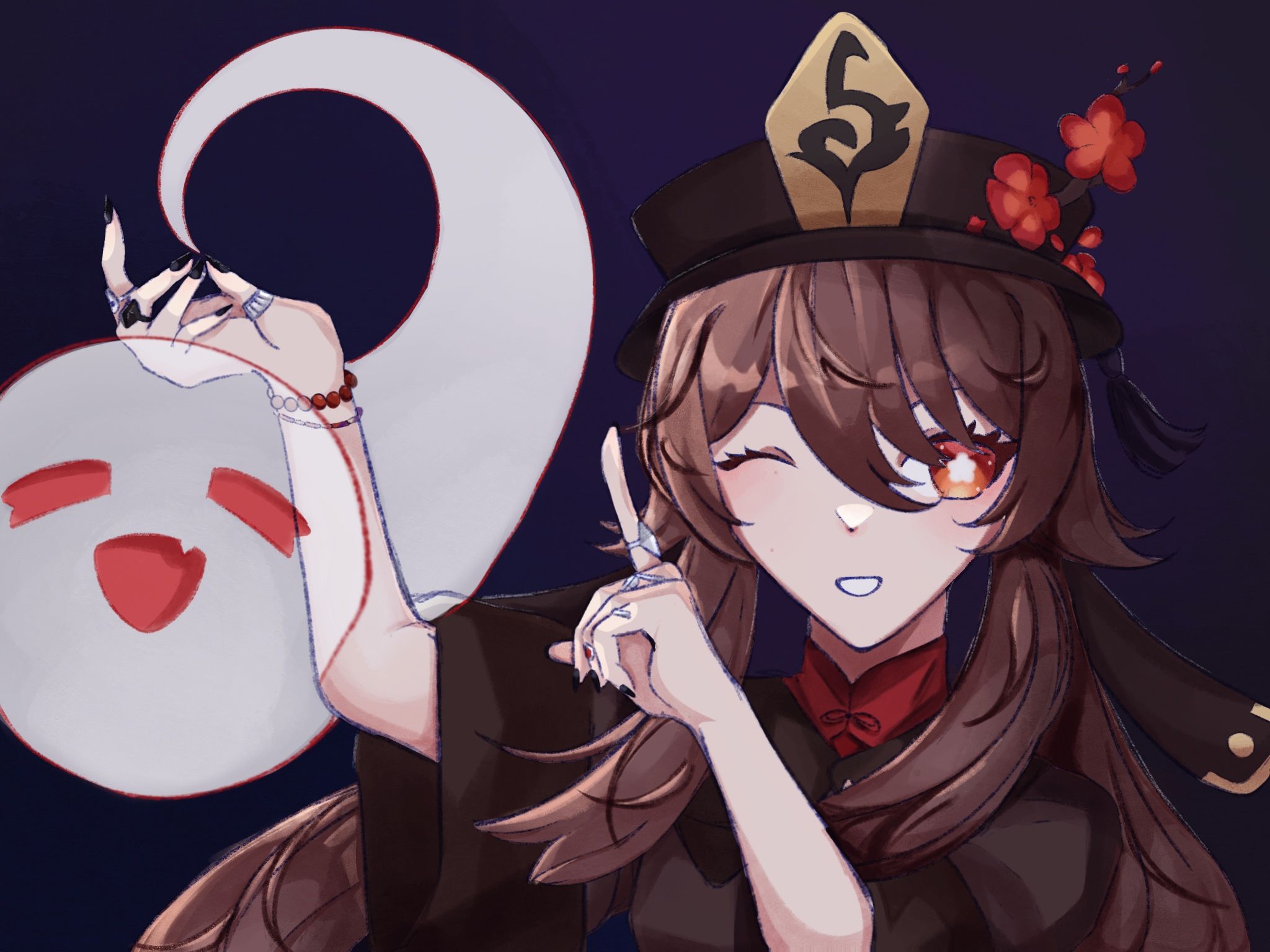 Versemonger of the darkest alleys - Hu Tao fanart Genshin Impact | HoYoLAB