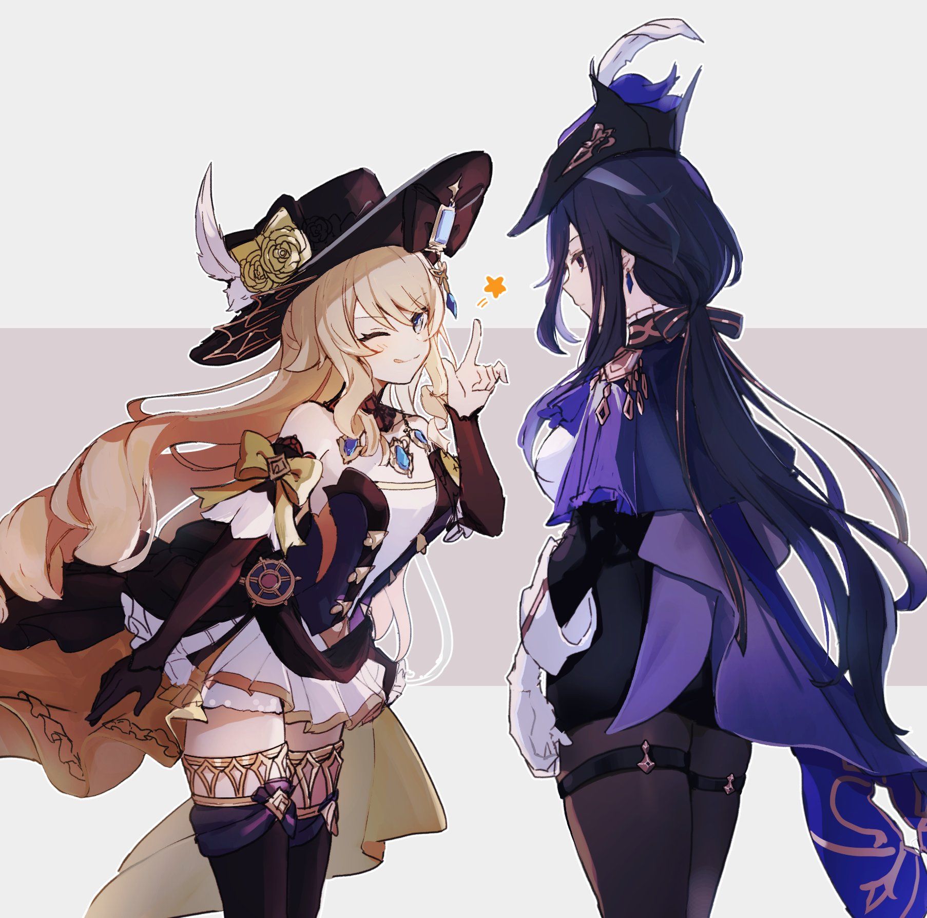 clorinde y navia Genshin Impact | HoYoLAB