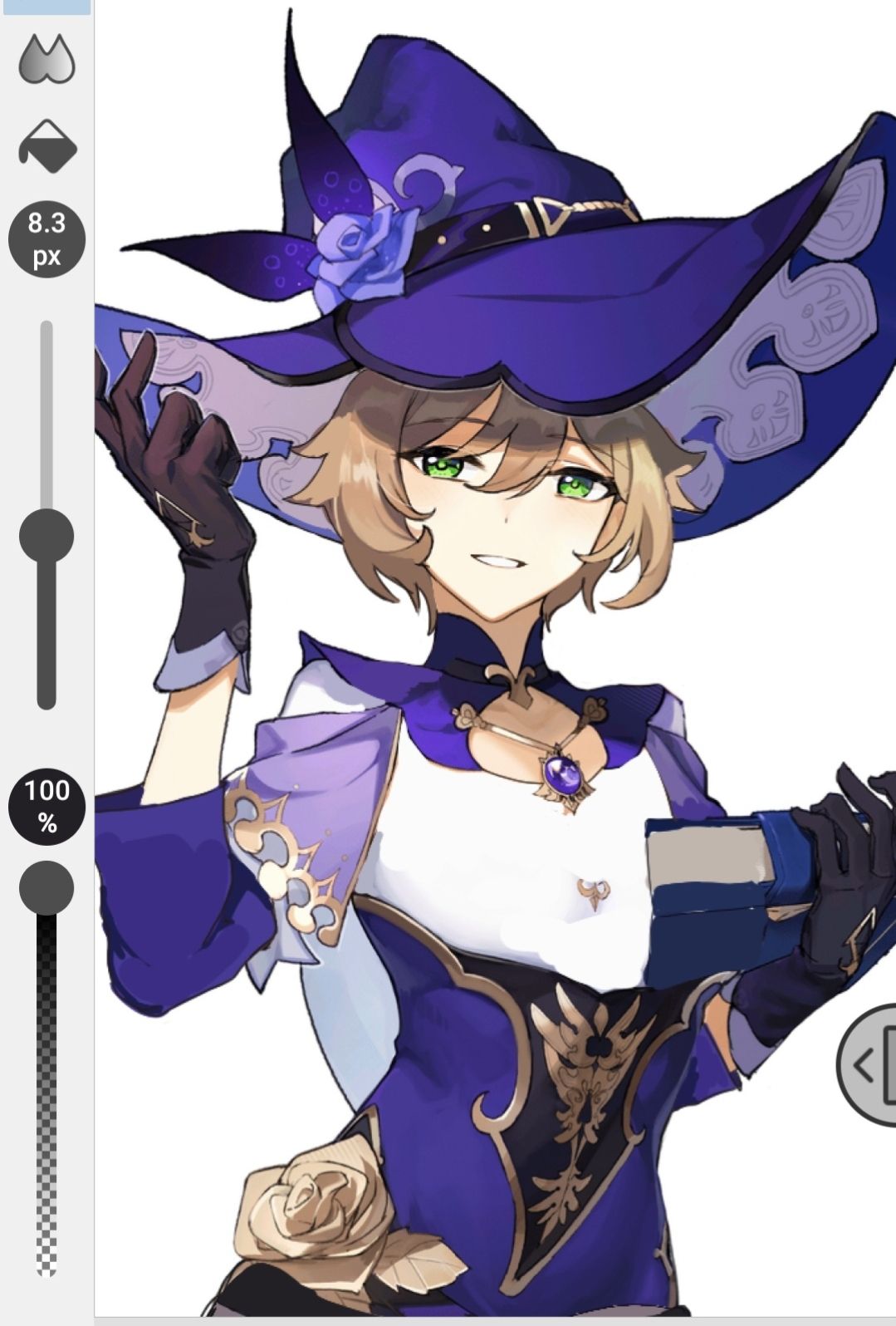 Genderbend Lisa wip! Genshin Impact | HoYoLAB