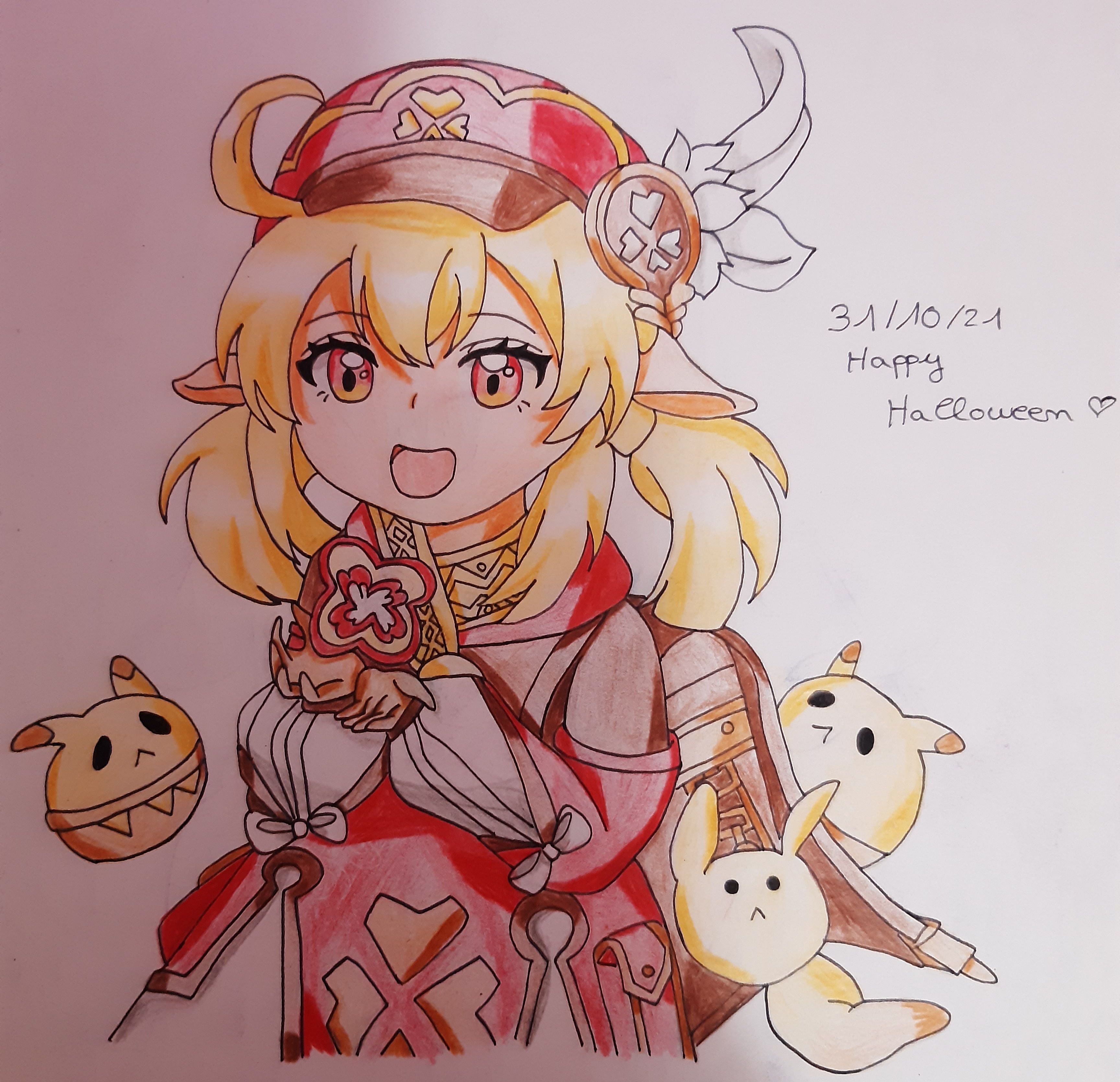 Klee Drawing (2 years ago lmao) Genshin Impact | HoYoLAB