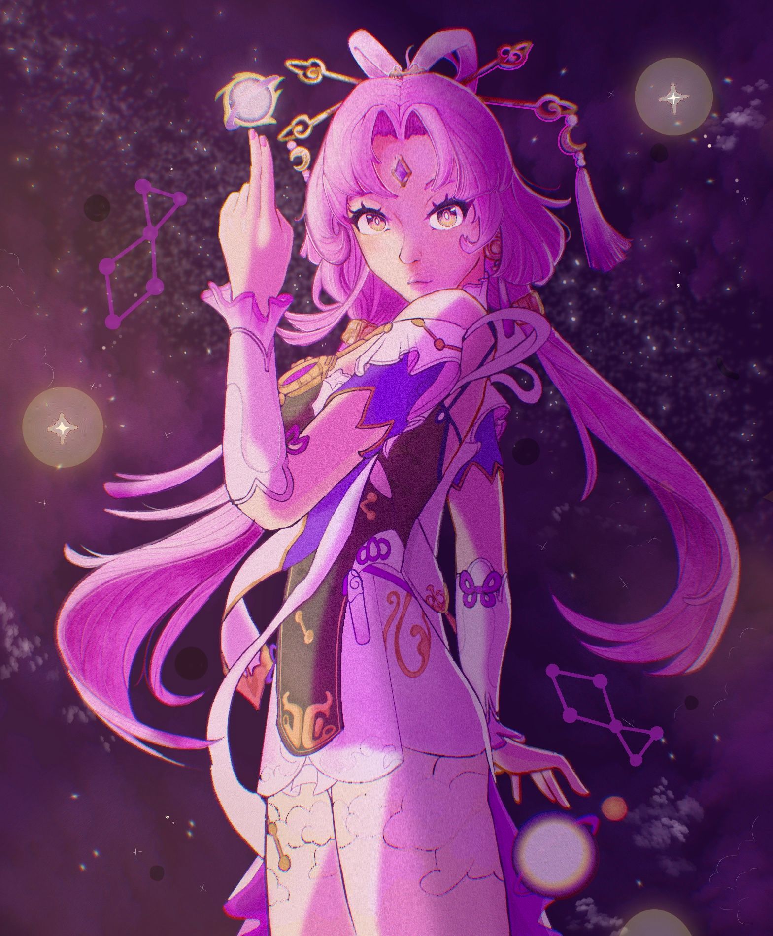 This is my entry for FuXuan fan art contest Honkai: Star Rail | HoYoLAB