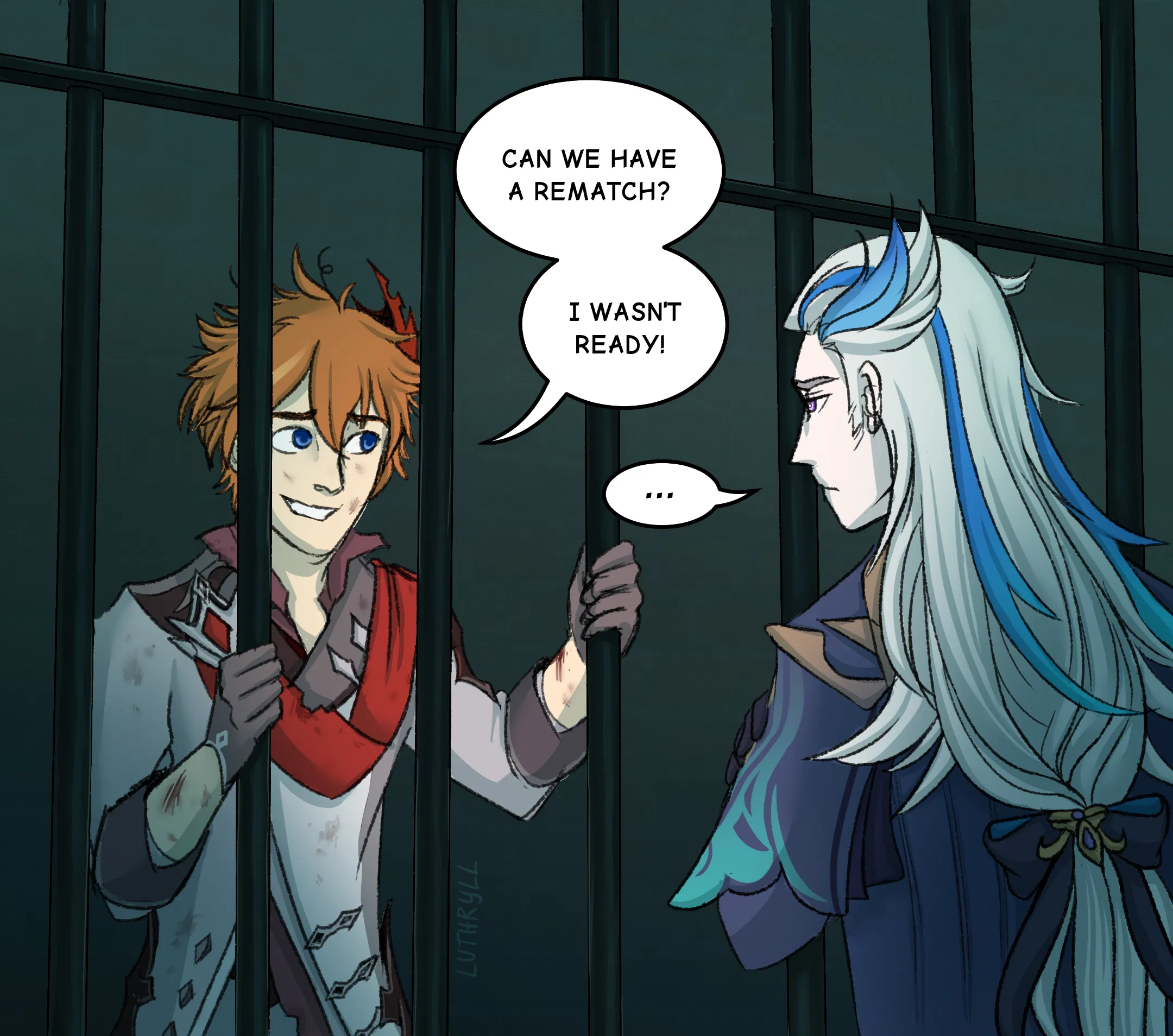 Childe and Neuvillette Genshin Impact | HoYoLAB