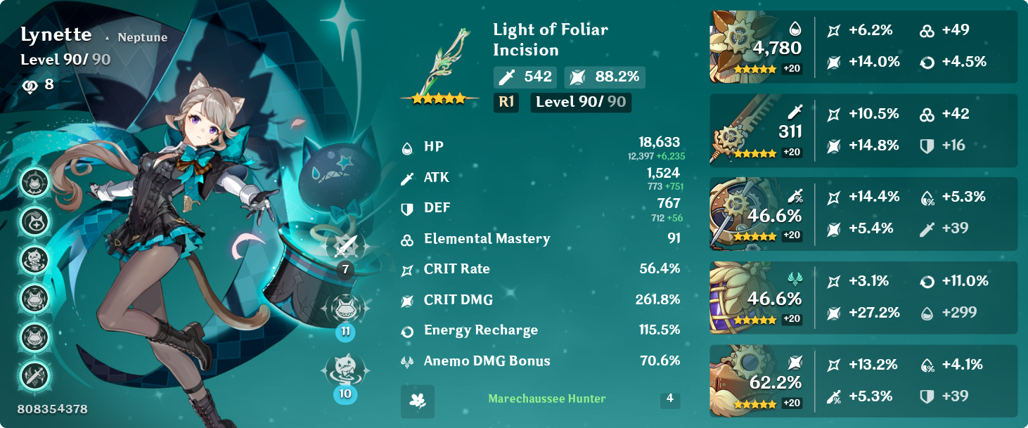 kyaaa lynette-chan Genshin Impact | HoYoLAB