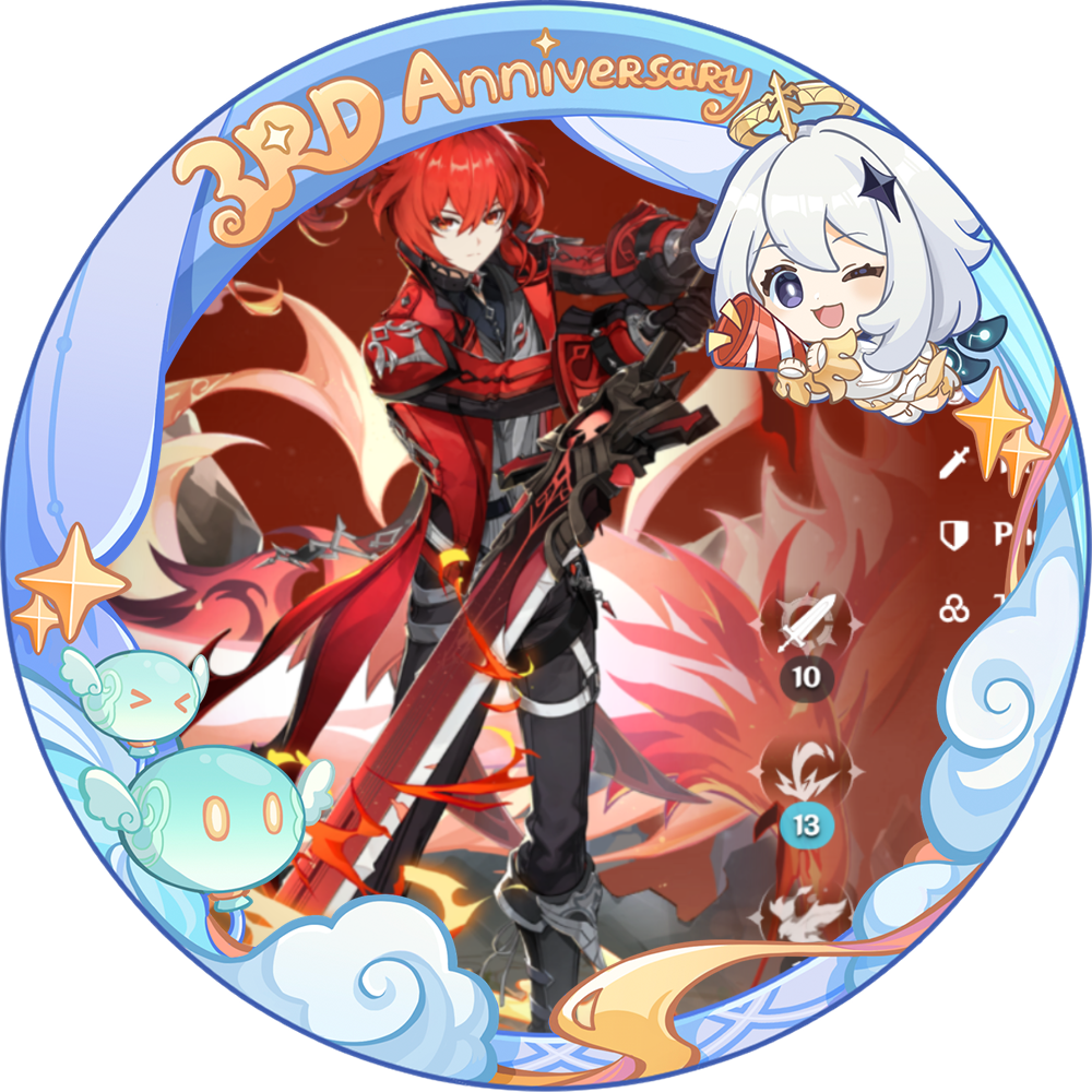 Chuc Mung ky niem 3 nam cua genshin UID: 810636476 # ...