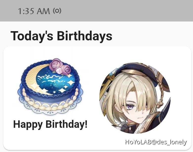 Happy birthday freminet ️⚓ Genshin Impact | HoYoLAB