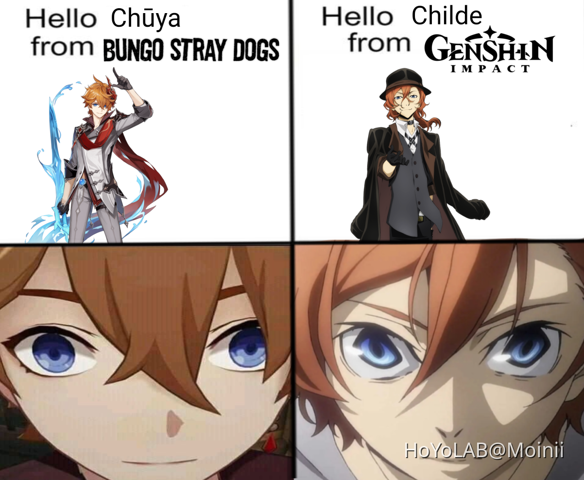 Childe meet Chuuya Genshin Impact | HoYoLAB