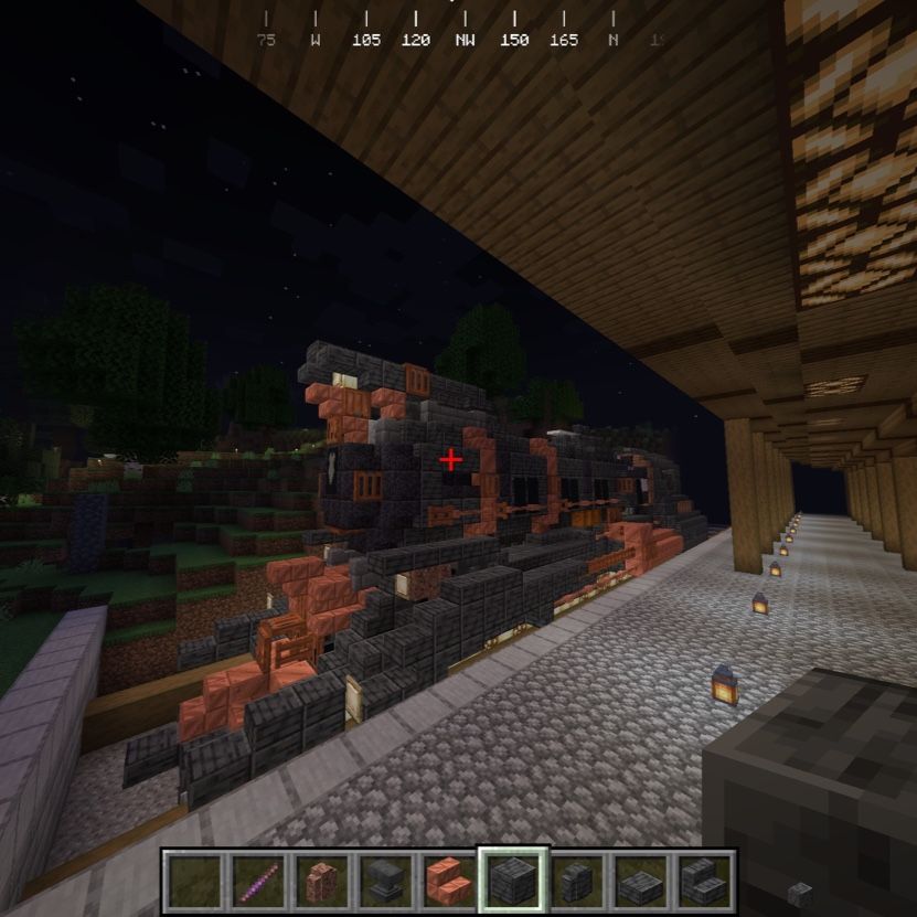 Building Astral Express in Minecraft Day 1 Honkai: Star Rail | HoYoLAB