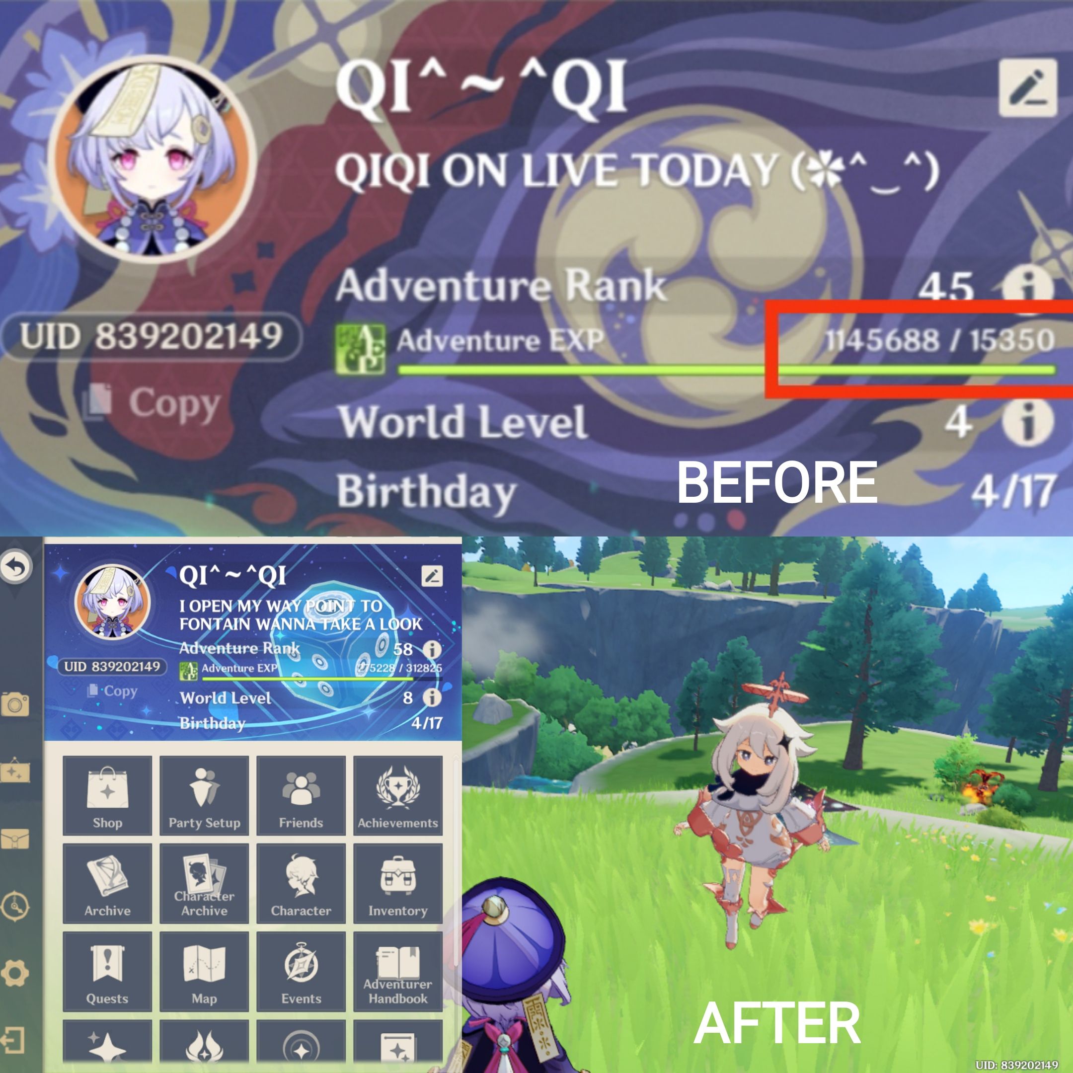 MY OLD SECOND ACCOUNT STOCK AR 45 TO AR 58 Genshin Impact | HoYoLAB