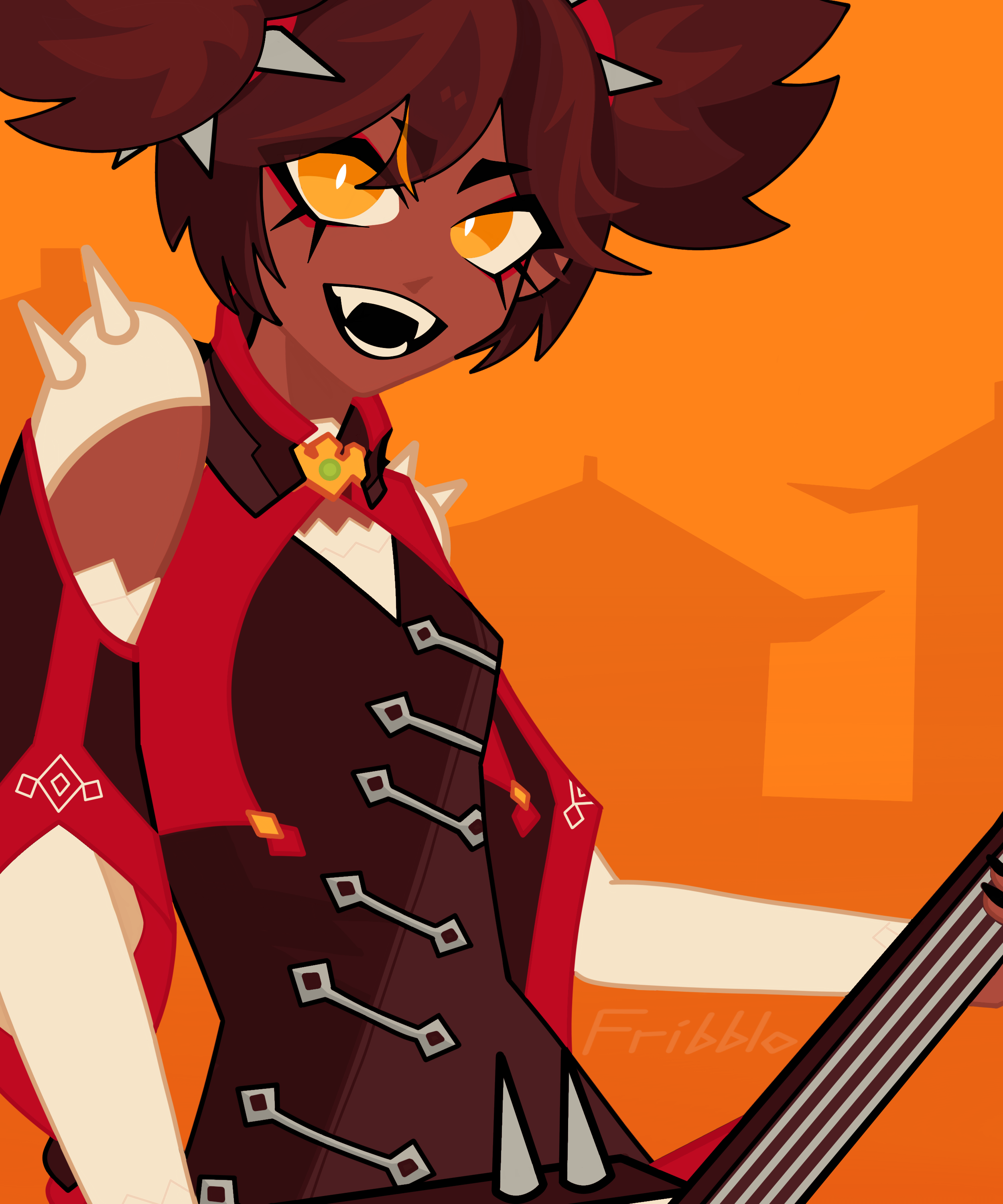 Xinyan Fanart Genshin Impact | HoYoLAB