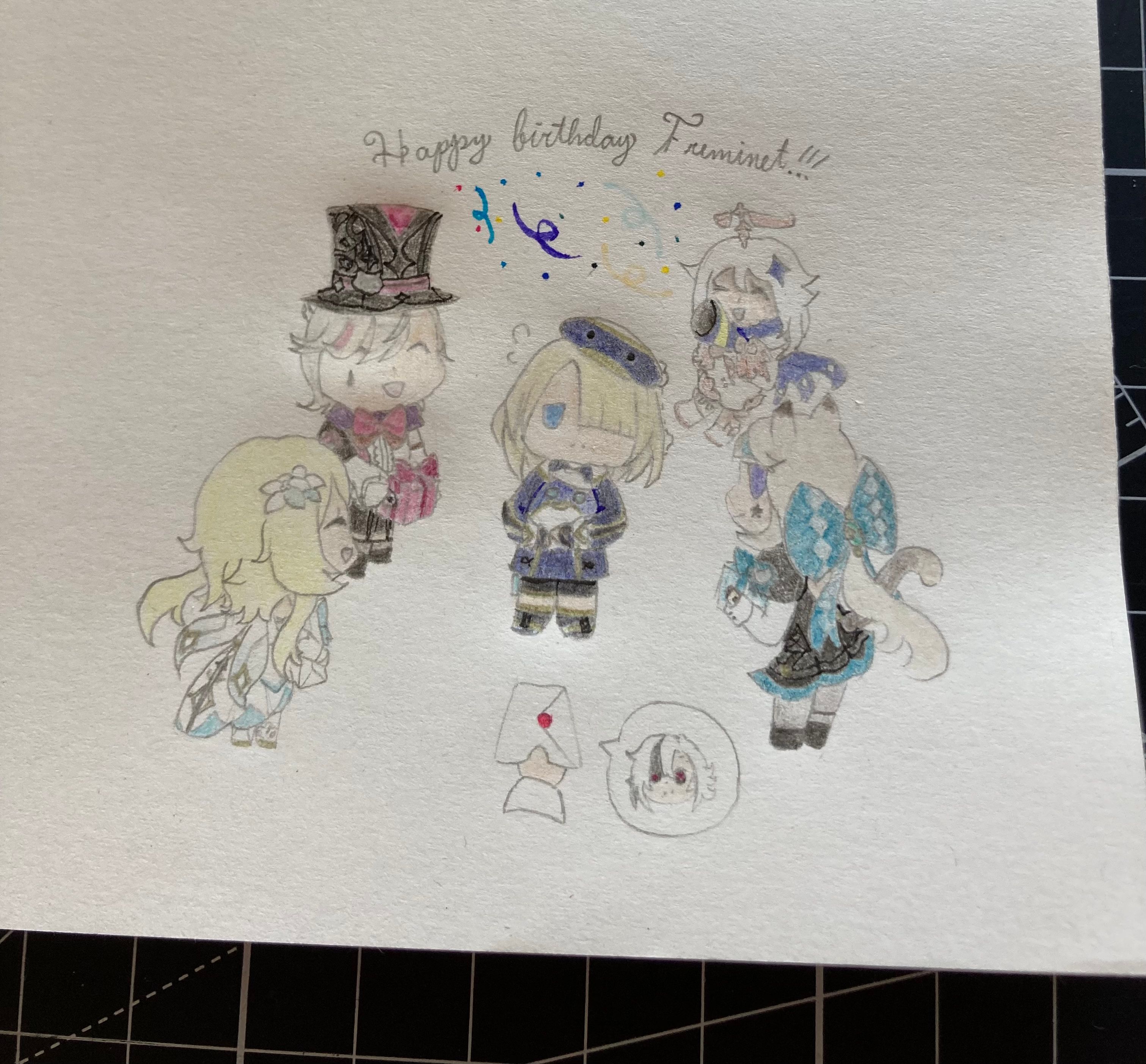 Happy birthday Freminet!!! Genshin Impact | HoYoLAB