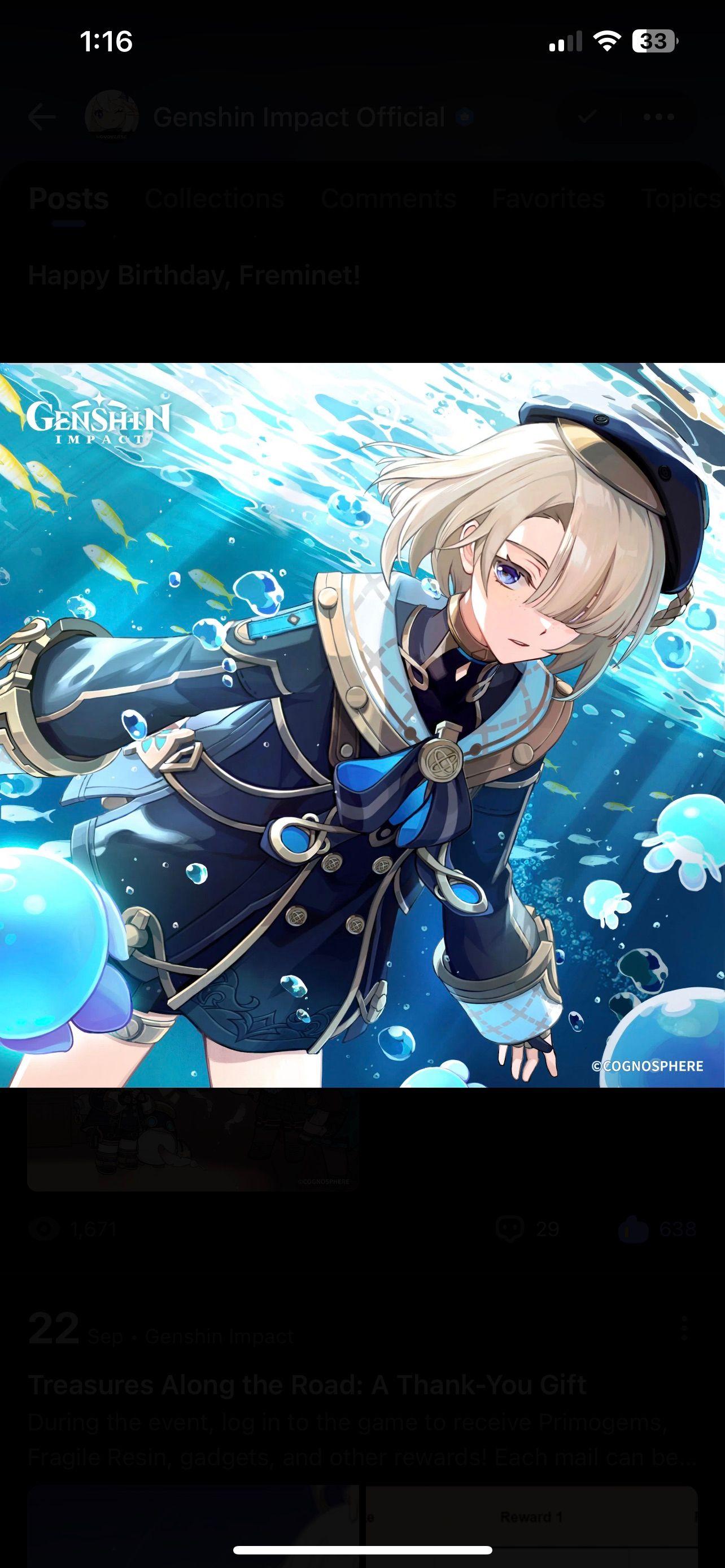 Happy birthday Fremmy :D Genshin Impact | HoYoLAB