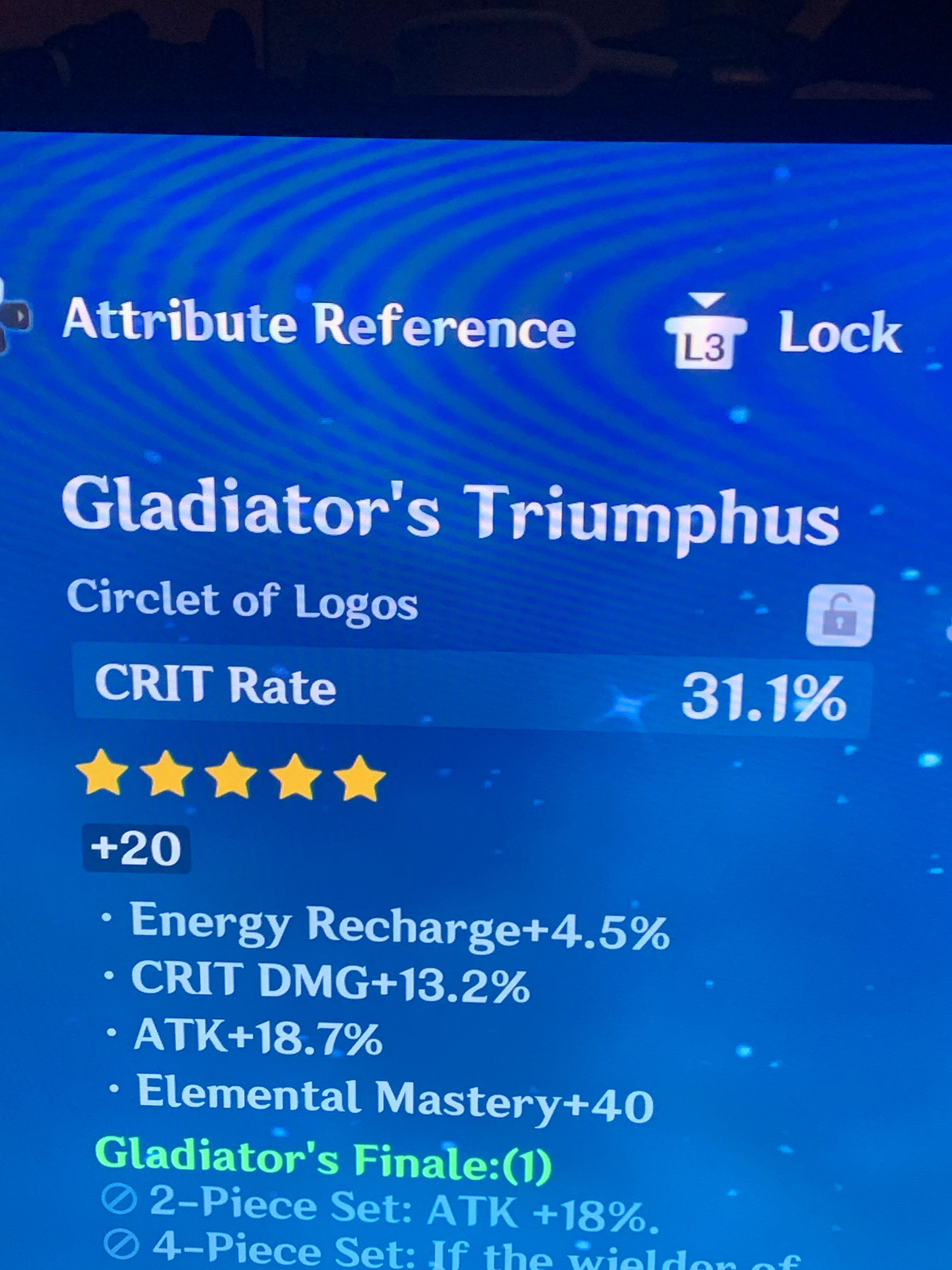 Nice stats Genshin Impact | HoYoLAB