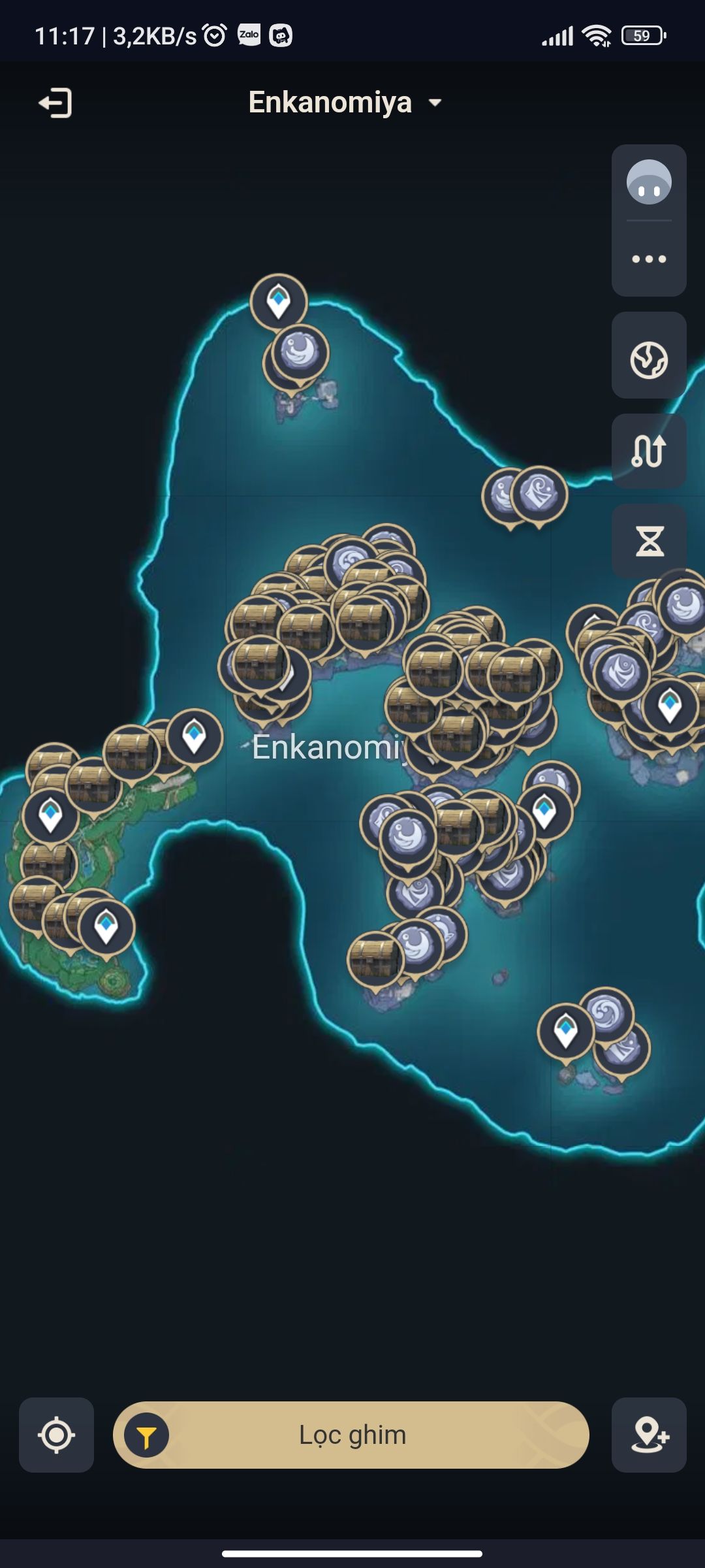 Đang trong quá trình chạy map enka mà tự nhiên nay vô ngắm map cái nó ...