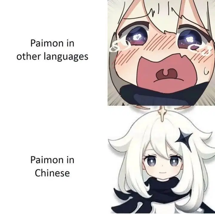 But Paimon is cute you can't deny it and not my meme actually Genshin ...