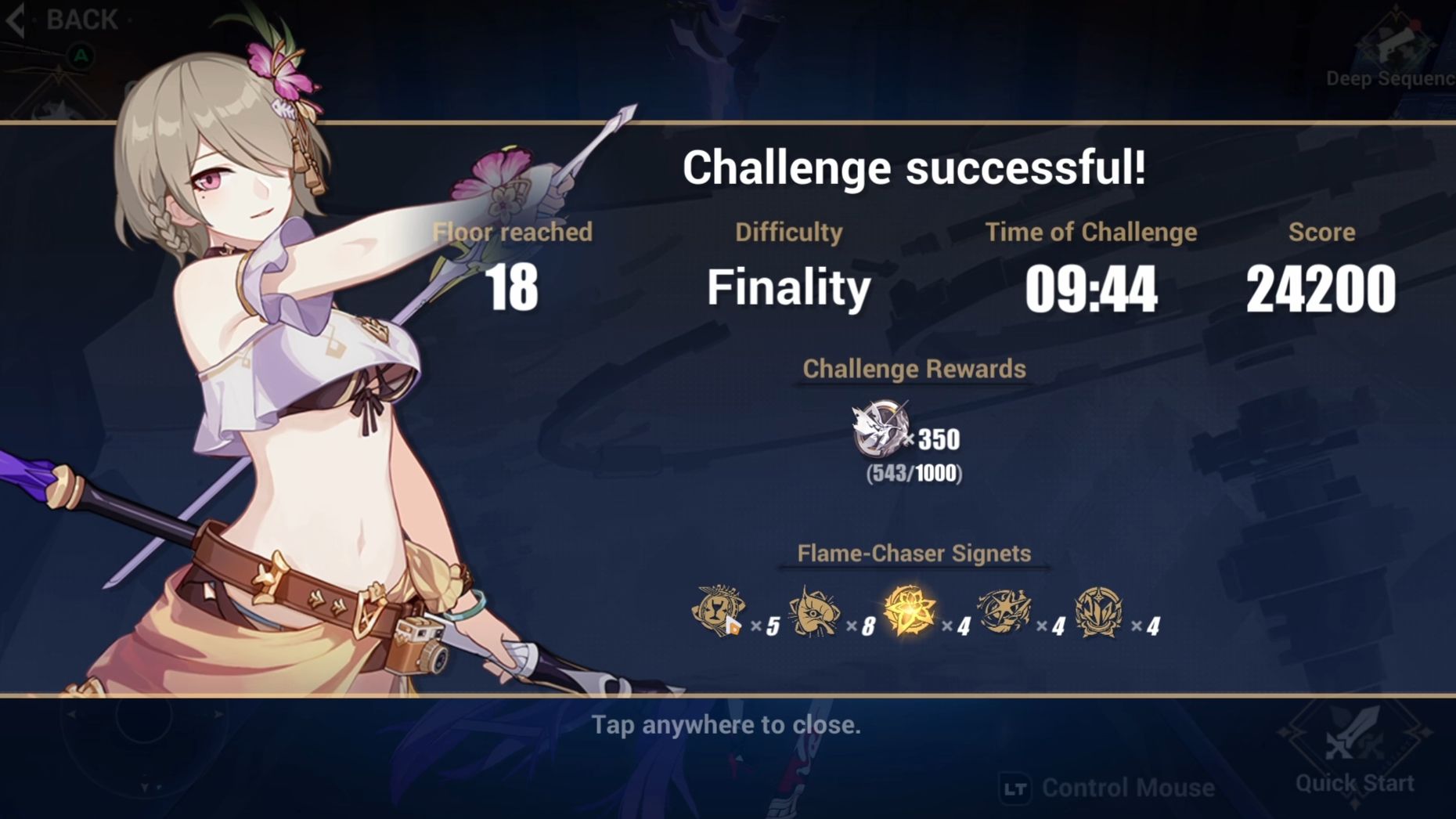 [WEEKLY ELYSIAN REALM] Rita Spina Astera, Unlimited Astral Charge Mode | 6.9 ER FINALITY Honkai ...