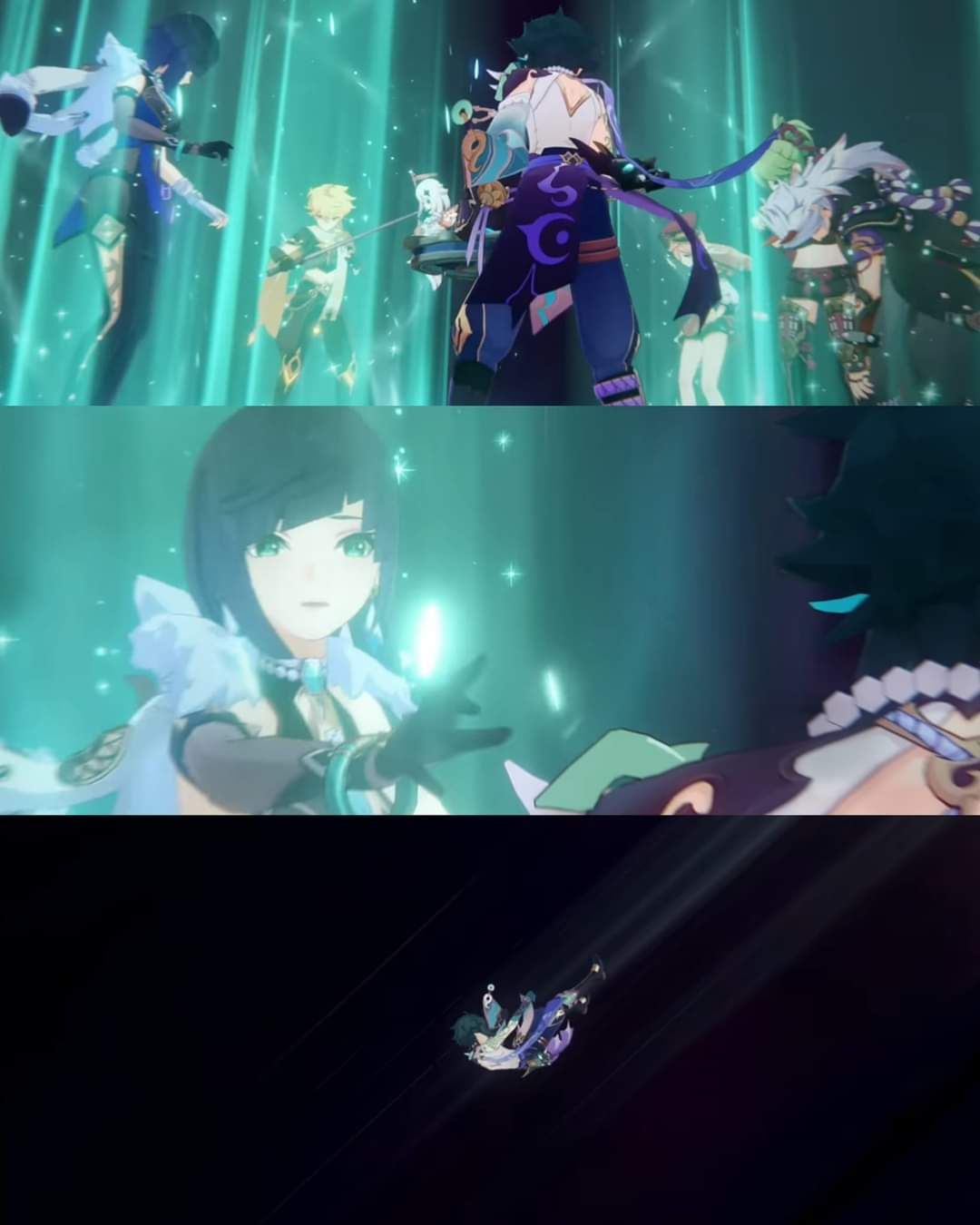 The reason why I pulled yelan is because she cares for her comrade. Genshin Impact | HoYoLAB