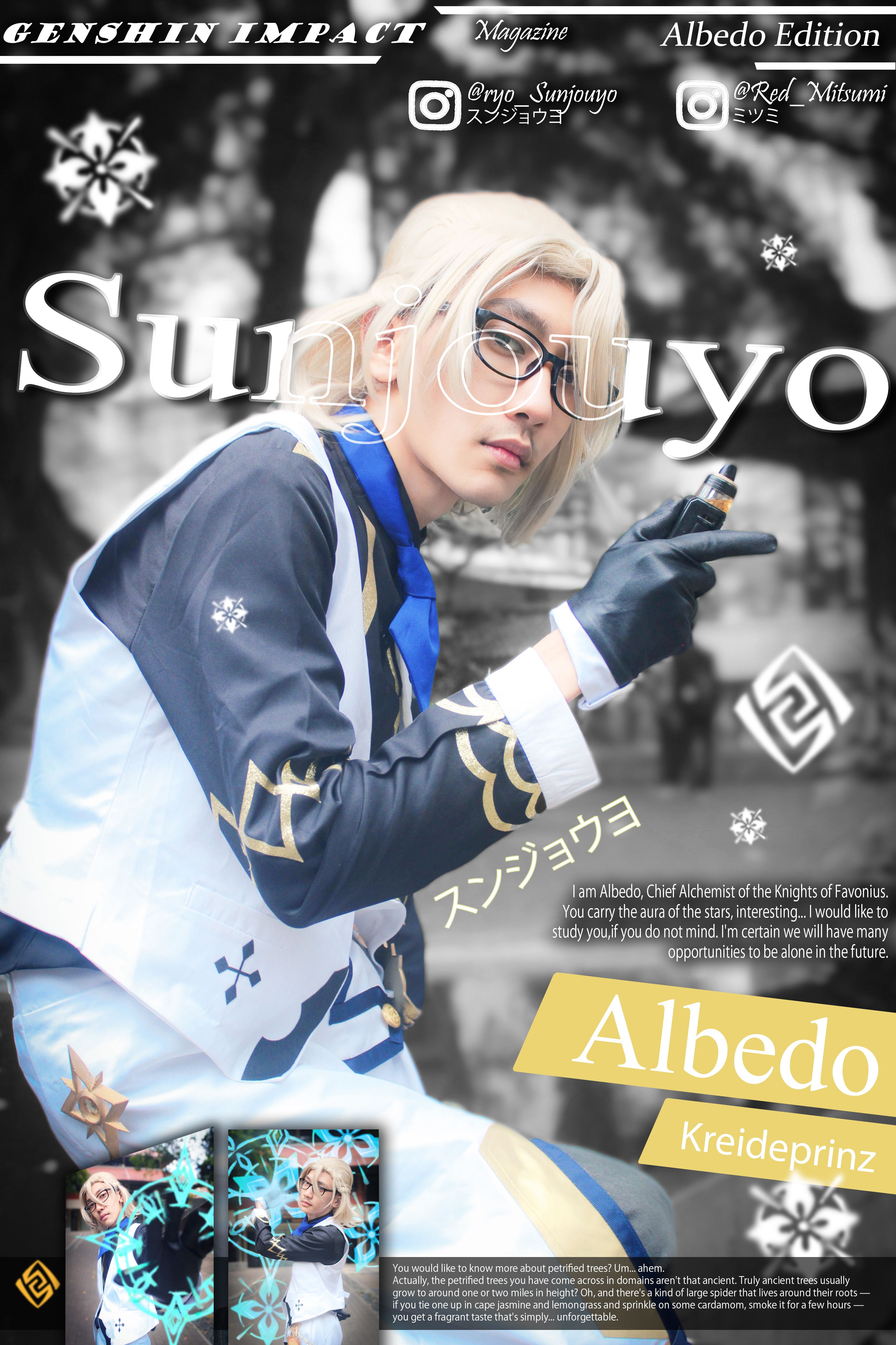 Butler Albedo Poster - Photo pack Genshin Impact | HoYoLAB