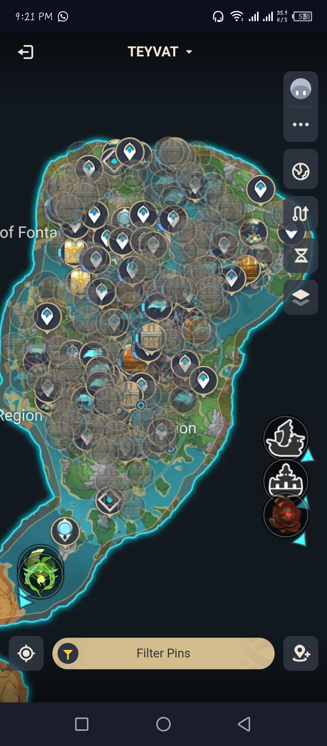 I am AR 50 but recently I learned how to use Interactive map in genshin ...