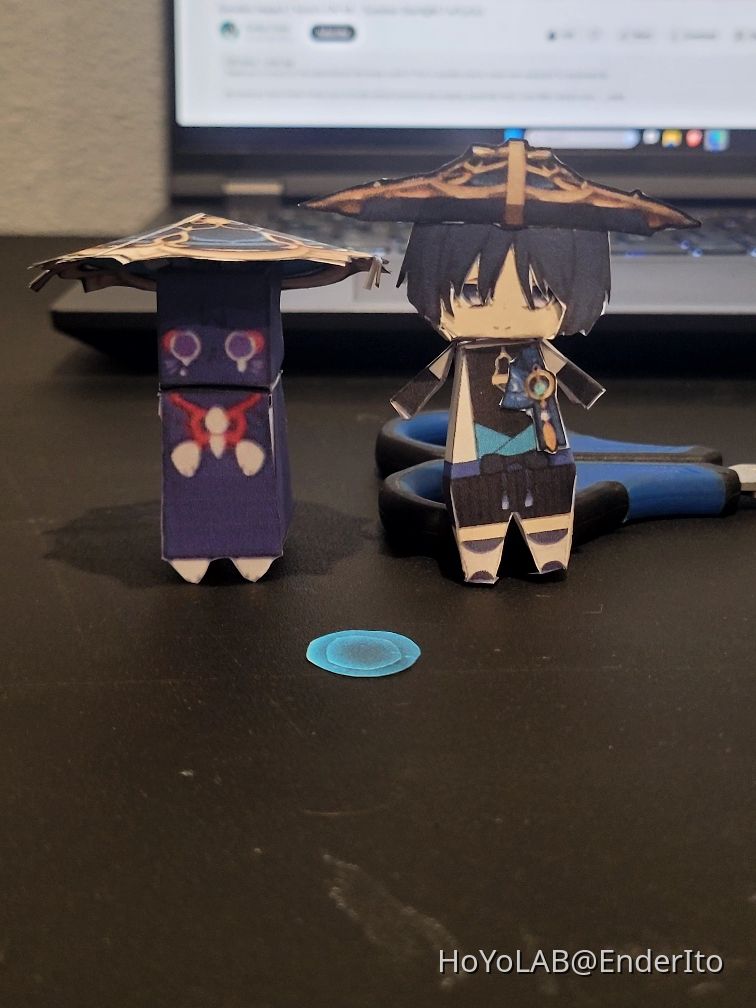 Paper Scaramouche Genshin Impact | HoYoLAB