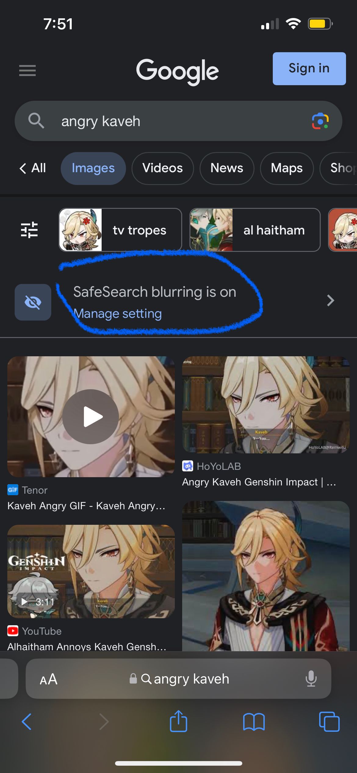 I needed the angry Kaveh emoji to yell at my friend… | HoYoLAB