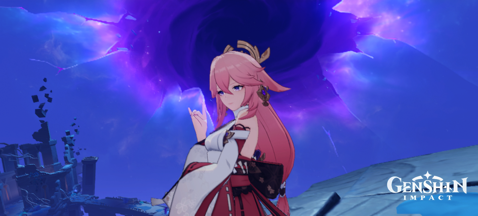 Fotos de la Miko Genshin Impact | HoYoLAB