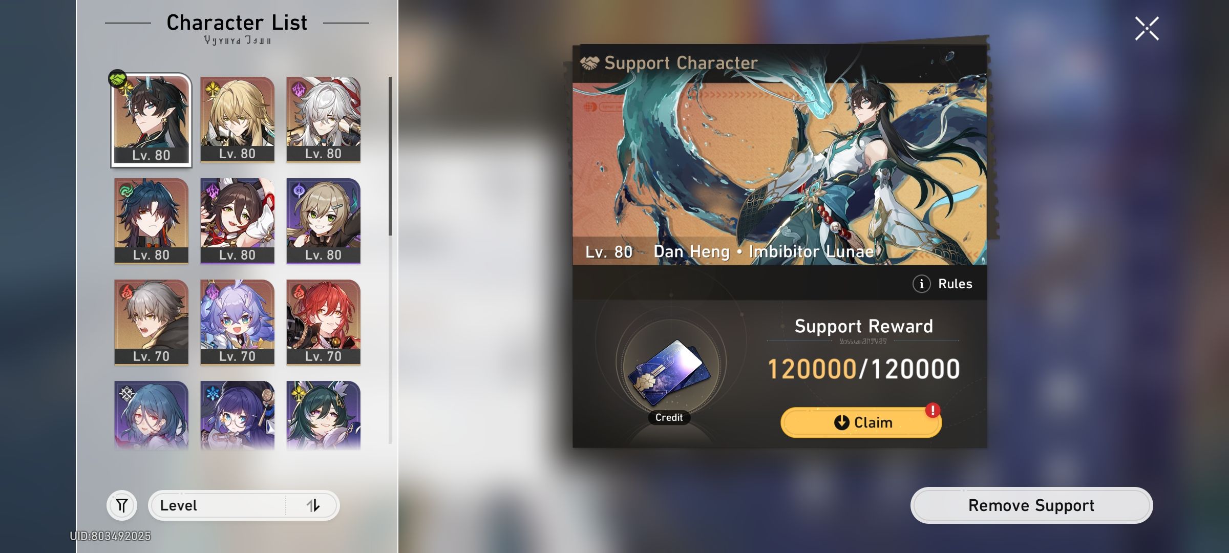 To whoever like and used my DHIL, thank you🙂 Honkai: Star Rail | HoYoLAB