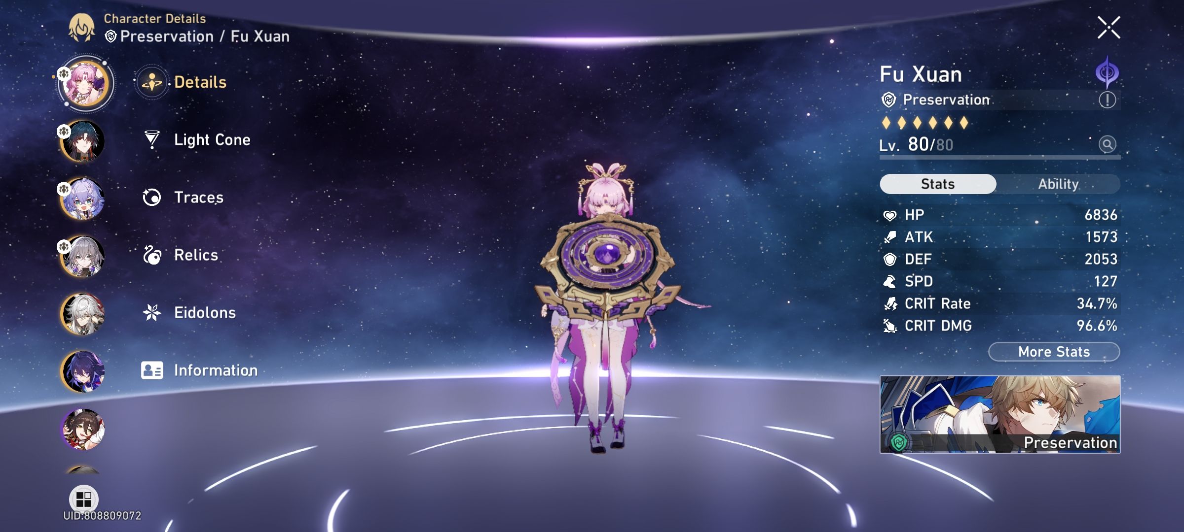 What do you think about my FuXuan build? Honkai: Star Rail | HoYoLAB