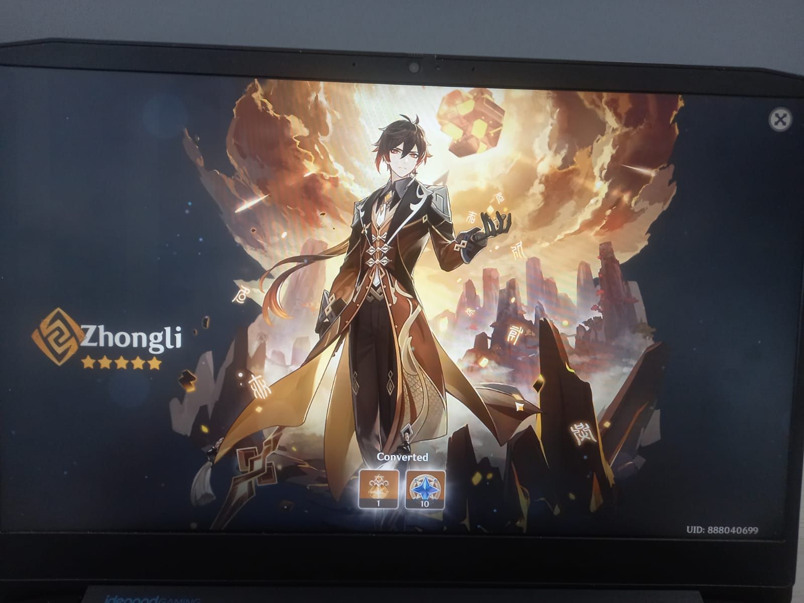 27 WISH C1 ZHONGLI! Genshin Impact | HoYoLAB