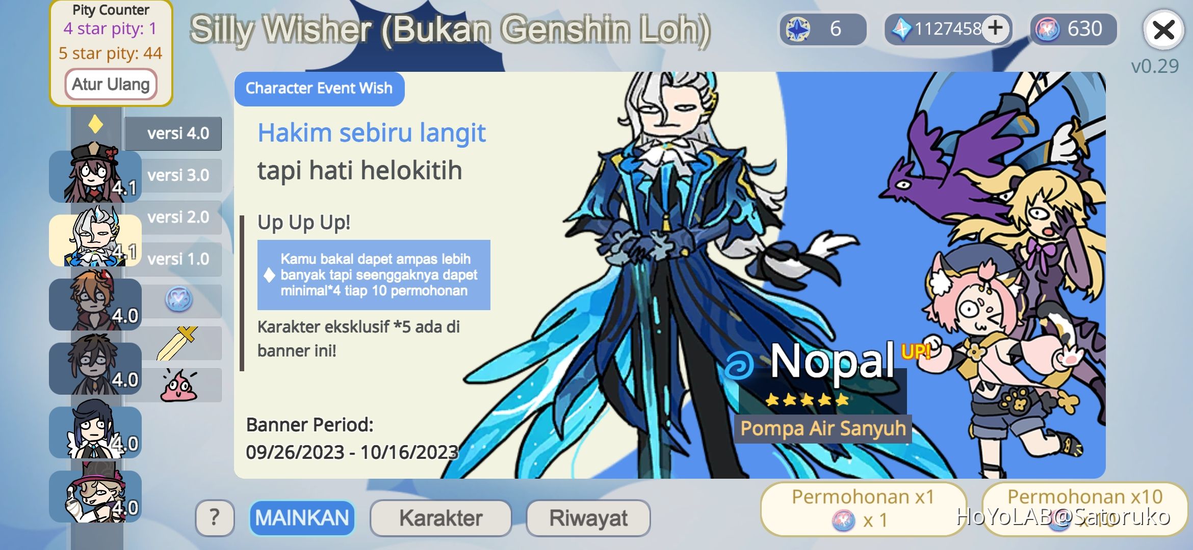 Jangan lupa Genshin Impact | HoYoLAB