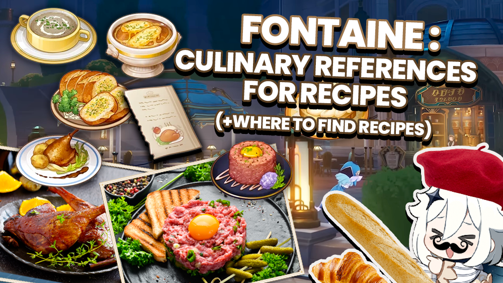 [Culture] Fontaine : Culinary references for recipes (+where to find ...