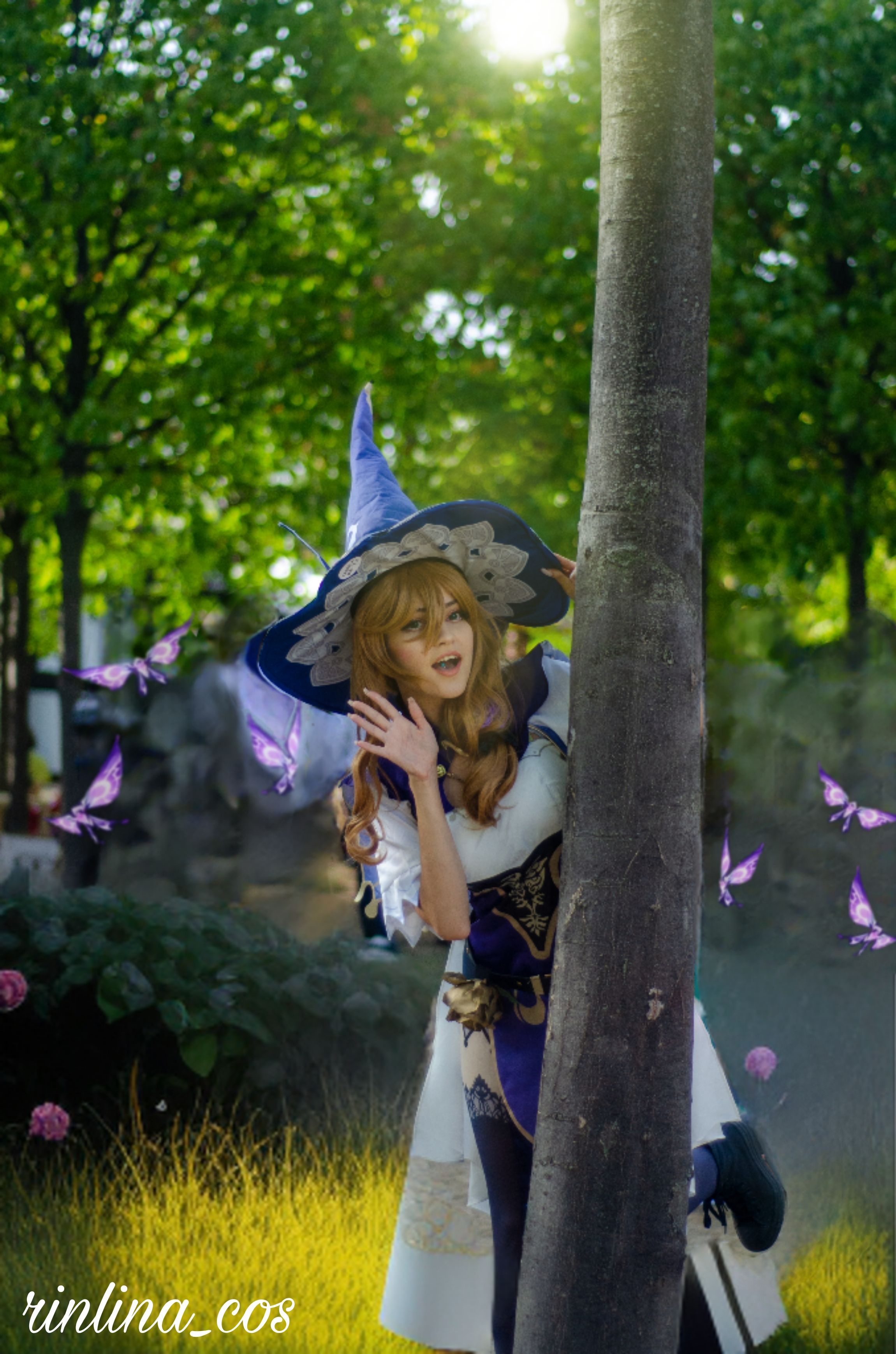 Lisa photoshoot Genshin Impact | HoYoLAB