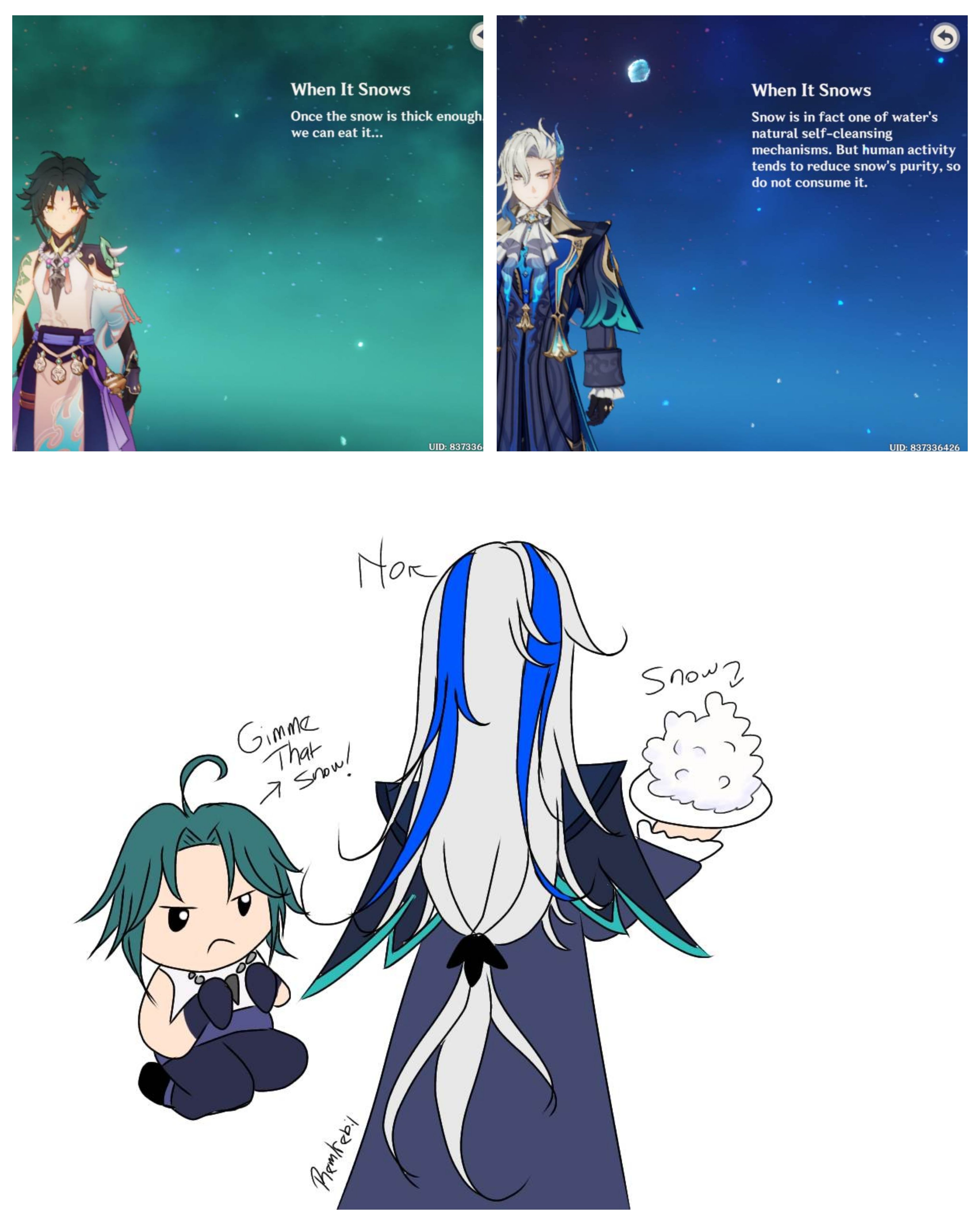 Eat snow.... Genshin Impact | HoYoLAB