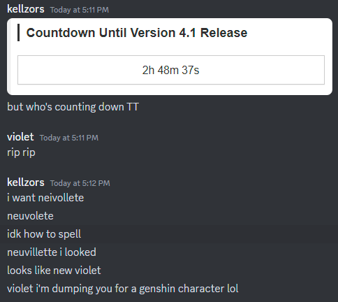 rip violet Genshin Impact | HoYoLAB