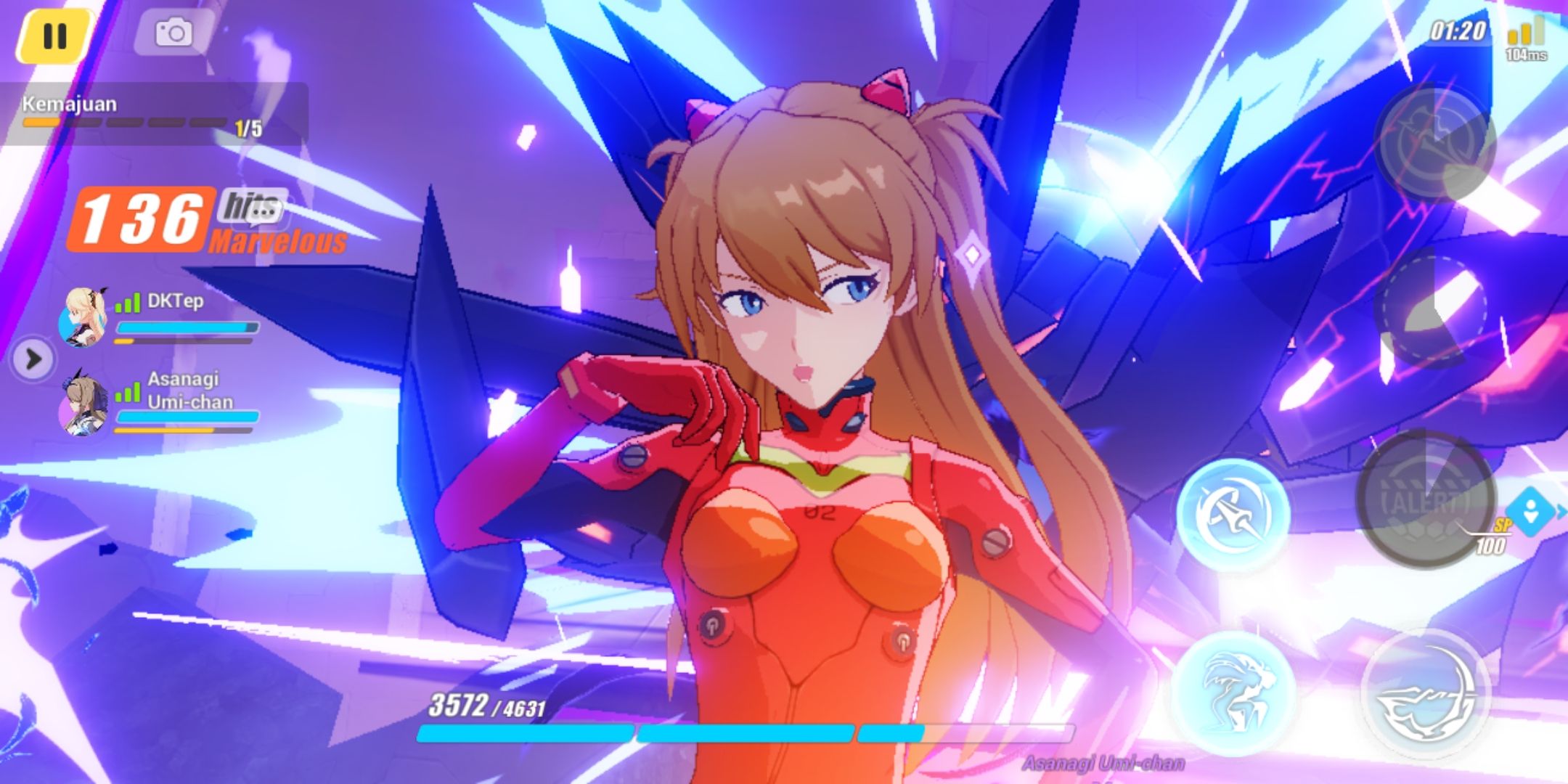 Asuka Finishing burstmode🤩 Honkai Impact 3rd | HoYoLAB