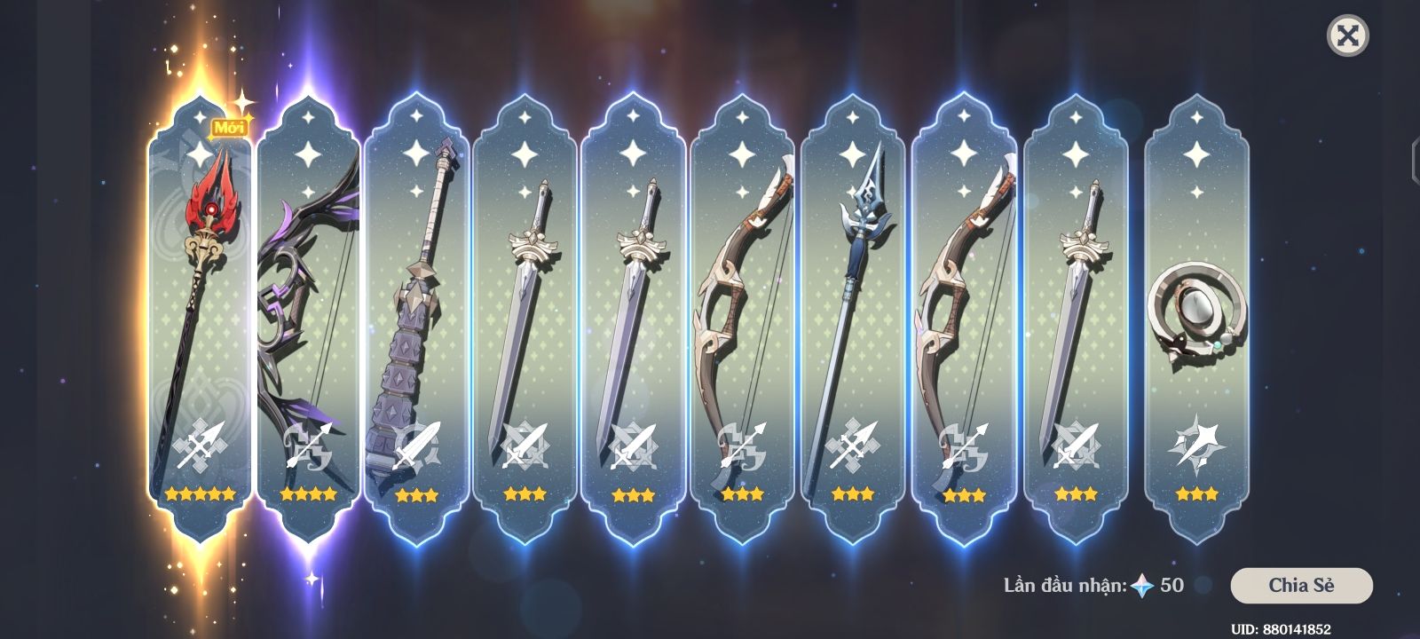 70 roll all Genshin Impact | HoYoLAB